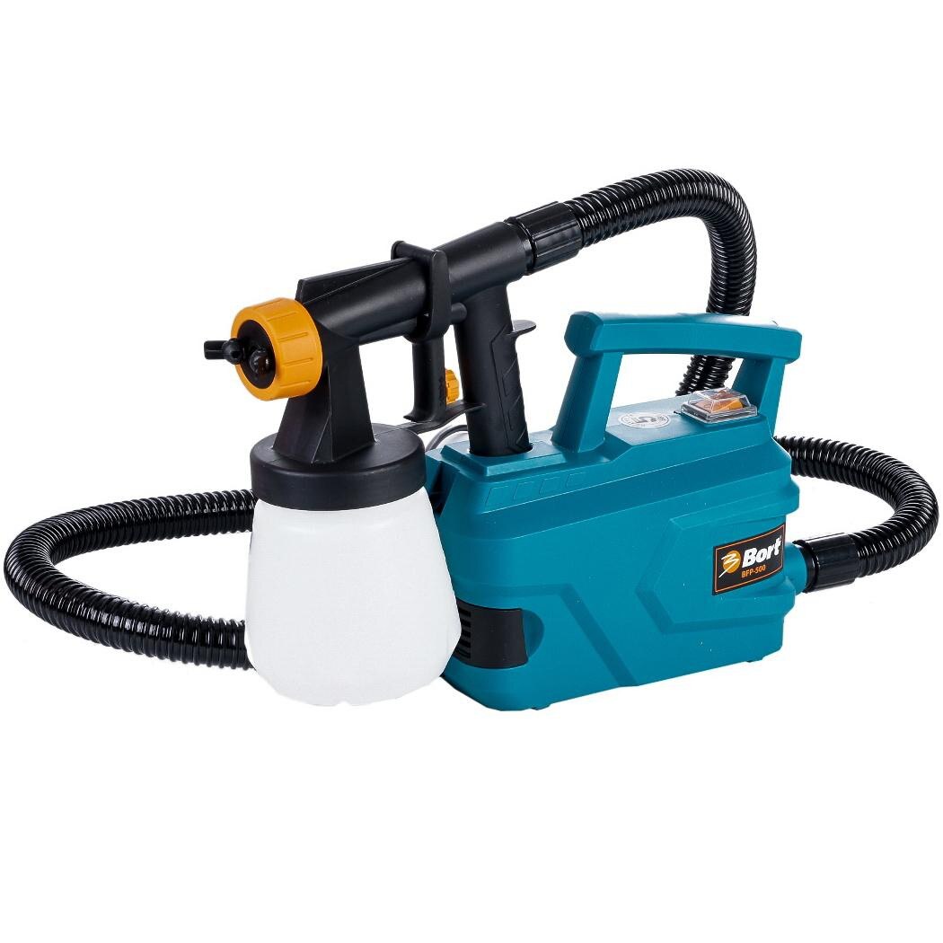 Pistol de vopsit cu compresor 500W Bort BFP-500 - eMAG.ro