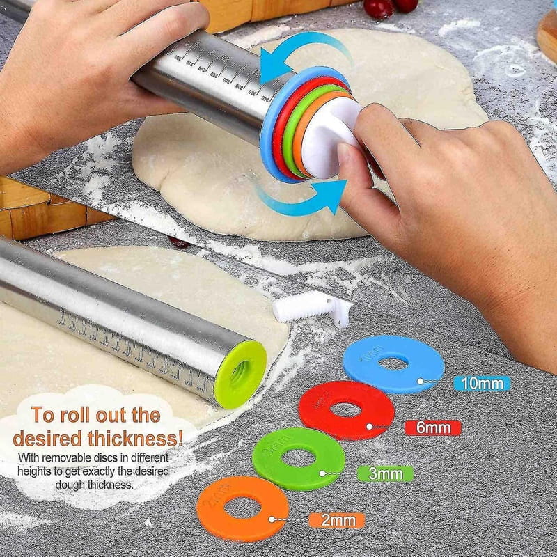 Sucitor Cake Land cu 4 inele de distantare, inox, 43cm - eMAG.ro