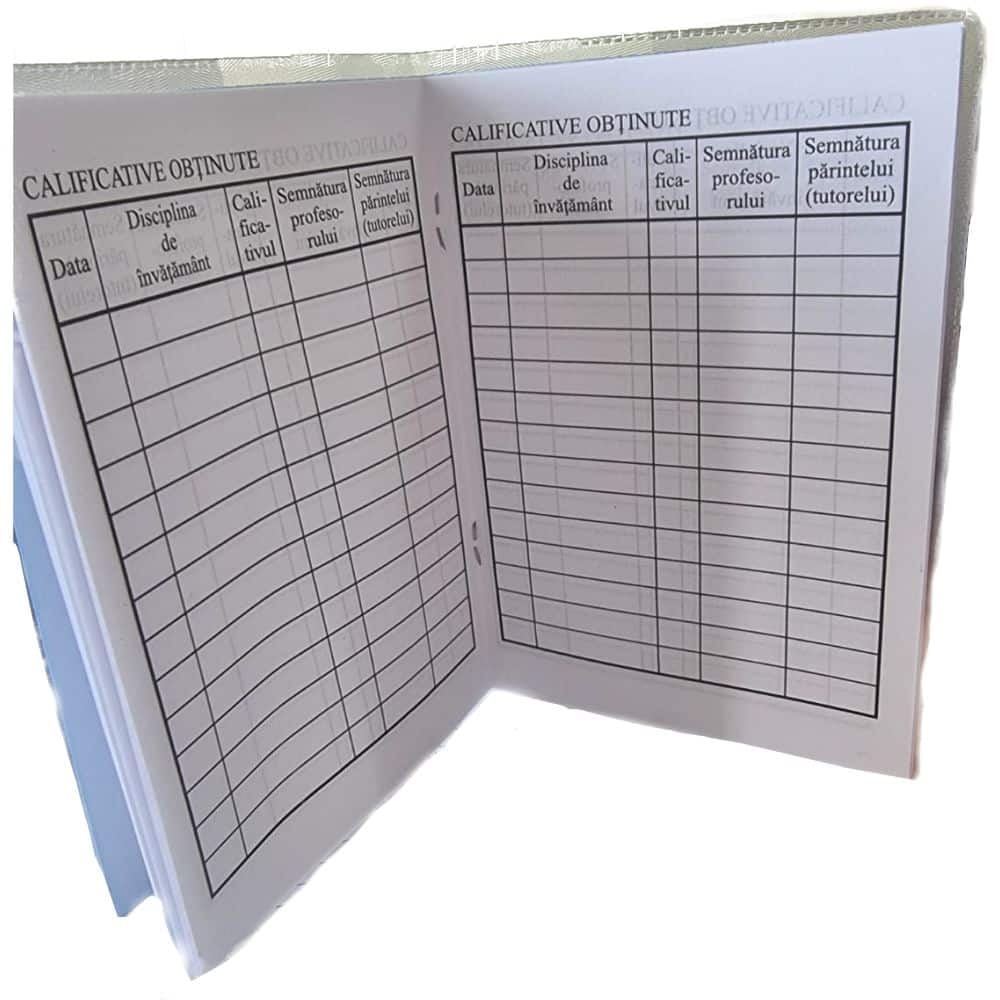 Carnet Note Elev I-IV, coperta PVC - eMAG.ro