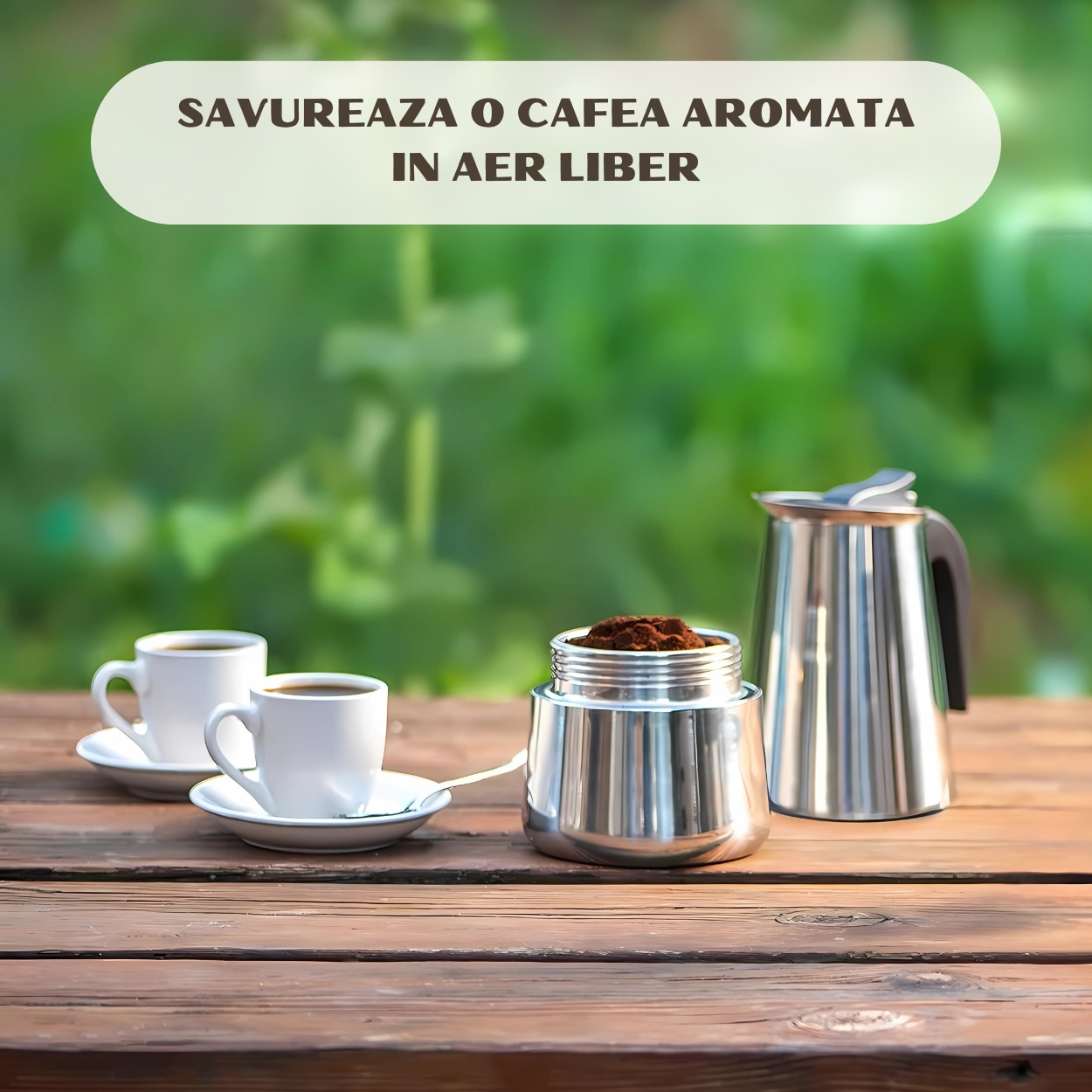 Espressor de Cafea pentru aragaz, design italian, Otel inoxidabil ...