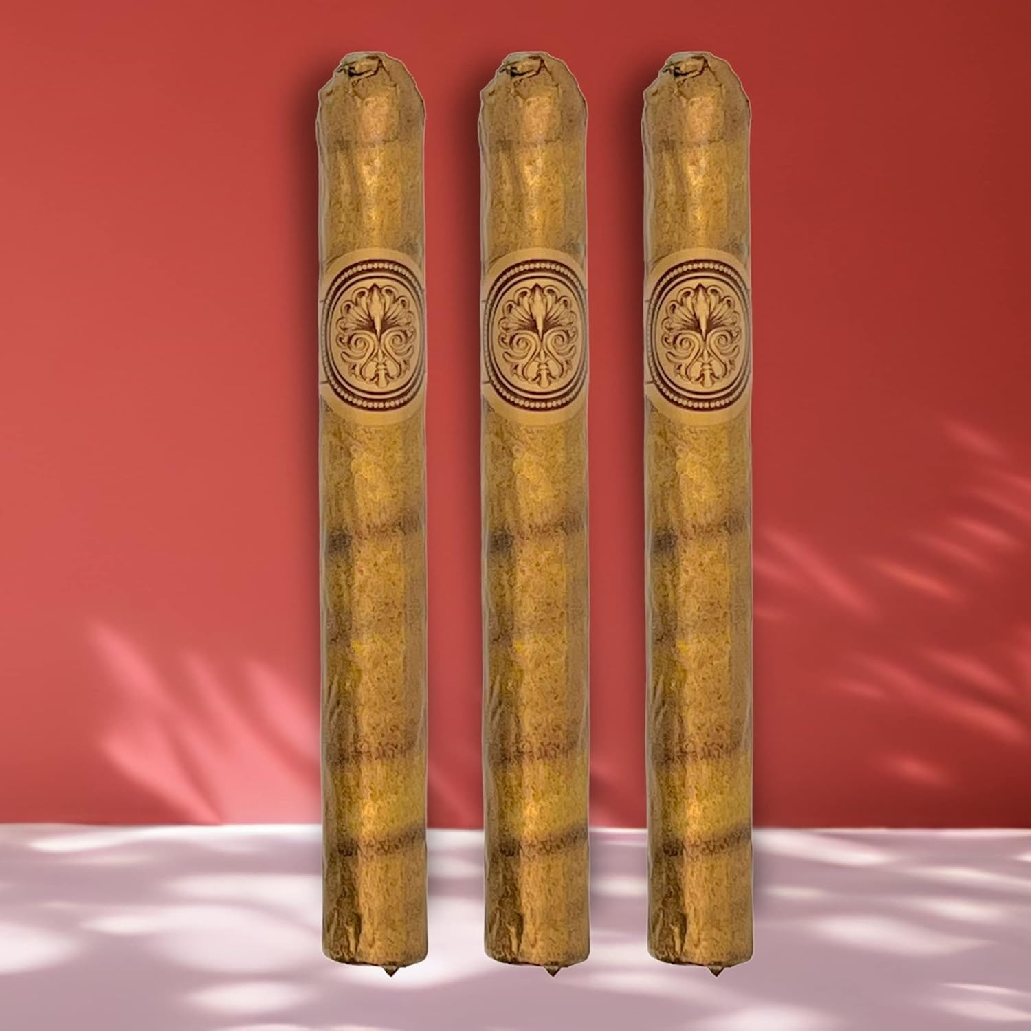 Set cadou, Pahar pentru whiskey, 3 tigari de ciocolata, Sticla, Maro ...