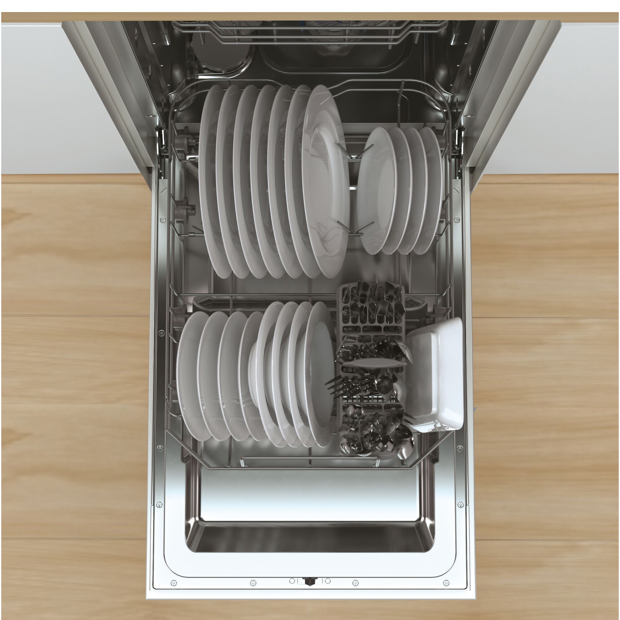 Masina de spalat vase incorporabila Candy Brava CDIH 2D949, 9 seturi, 7 ...