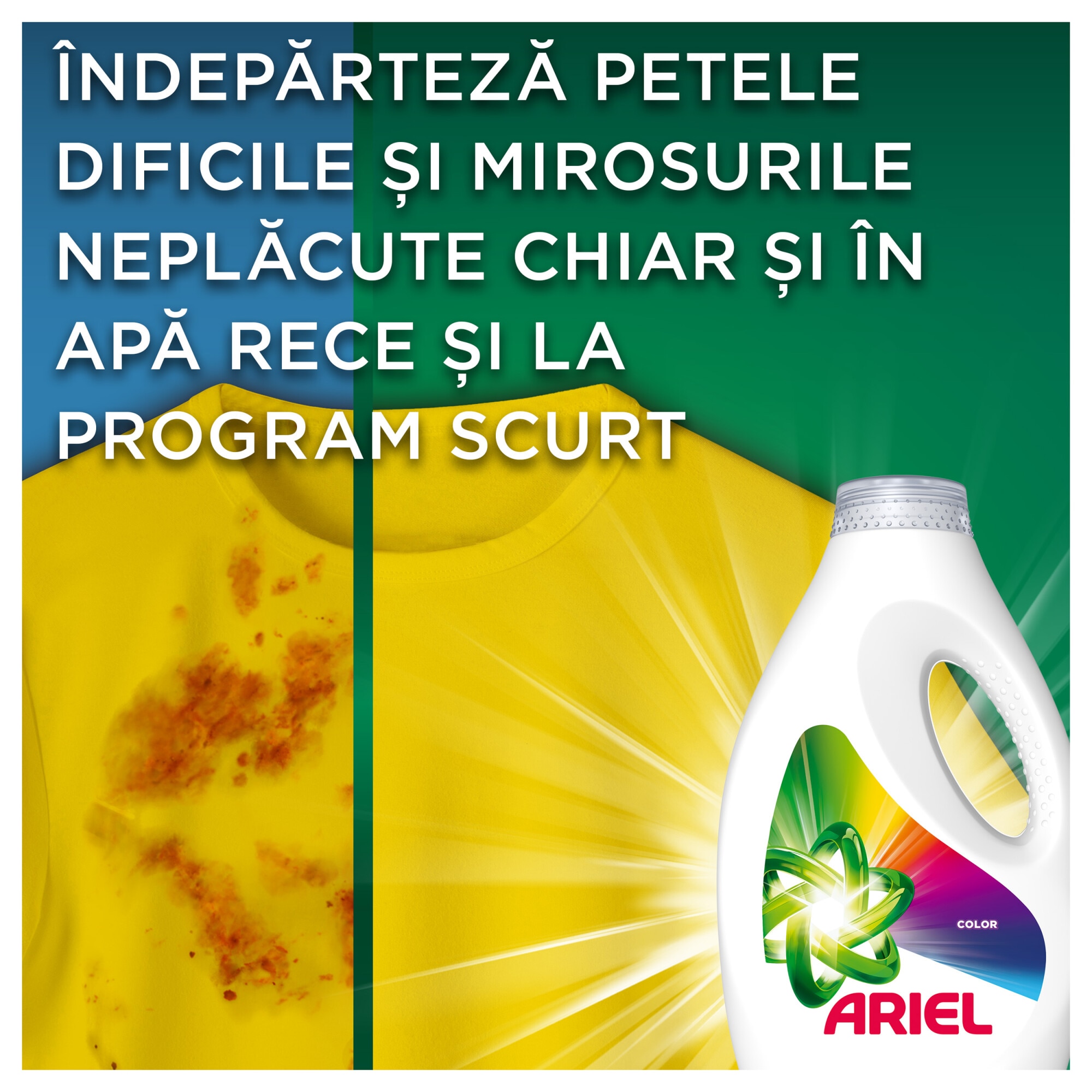 Detergent de rufe lichid Ariel Color, 100 Spalari - eMAG.ro