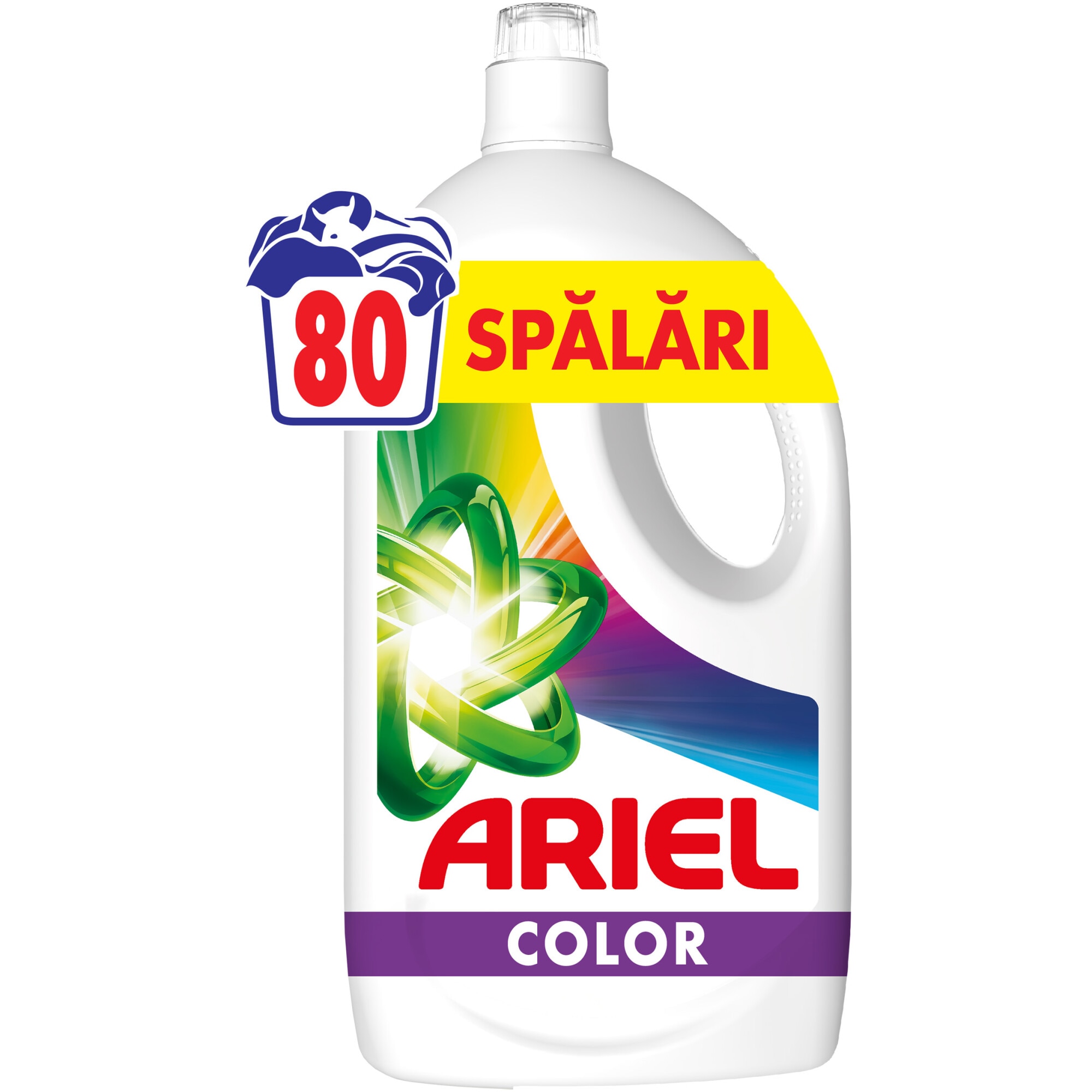 Течен перилен препарат Ariel Color, 80 пранета - eMAG.bg