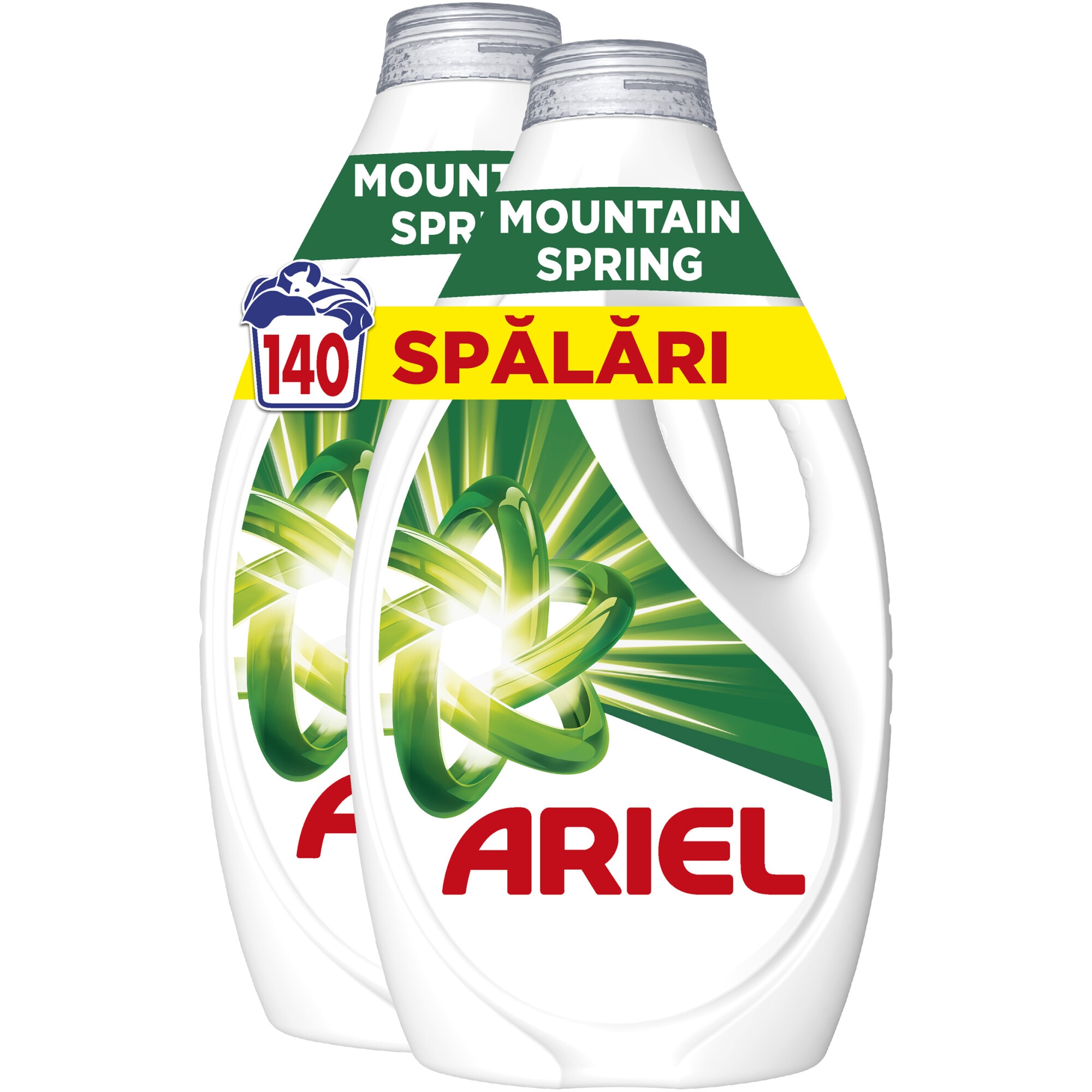 Detergent de rufe lichid Ariel Mountain Spring, 140 Spalari - eMAG.ro