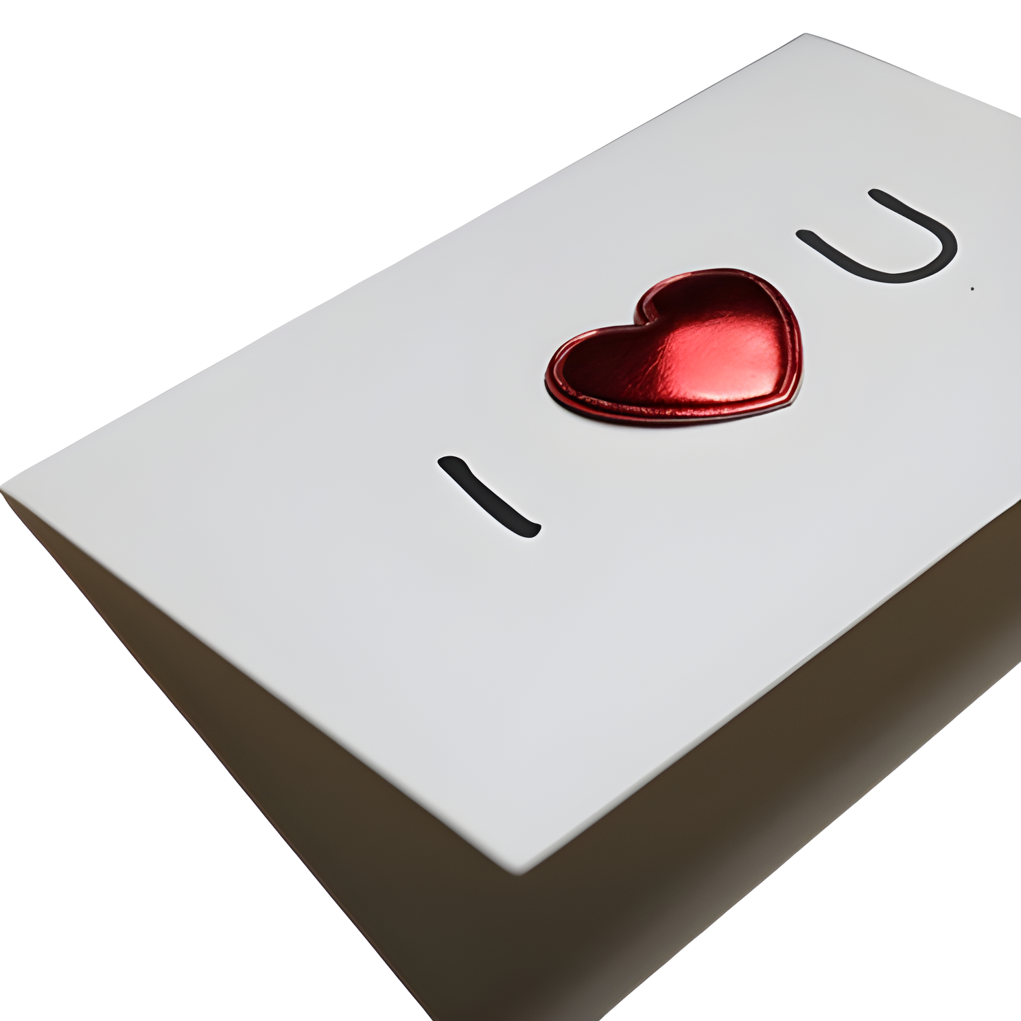 Felicitare DIY din piele, design 3D inima, ocazii diverse, usoara - eMAG.ro