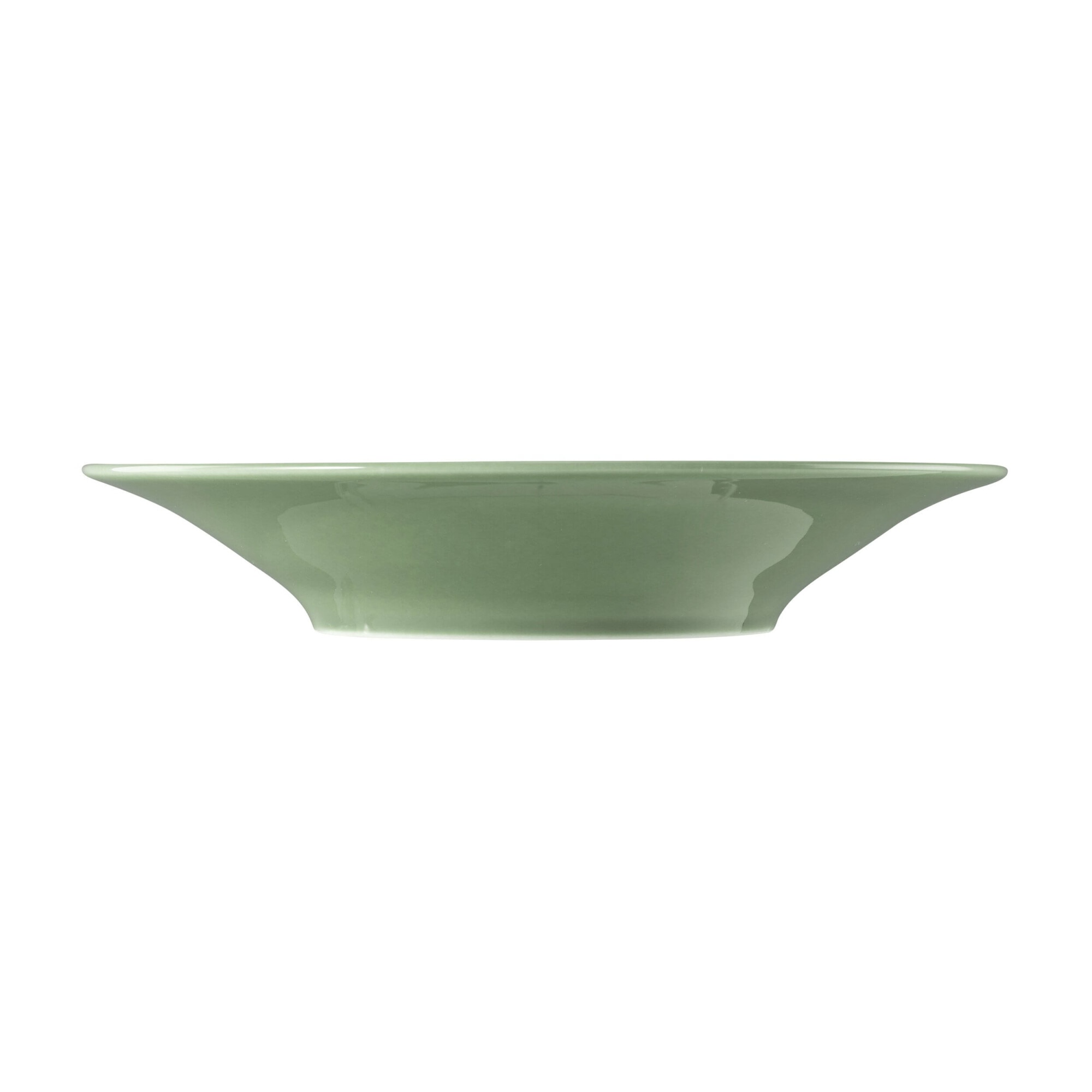 Set Farfurii Adanci BEAT, 22.5 cm, set 6 bucati, portelan, Verde - eMAG.ro