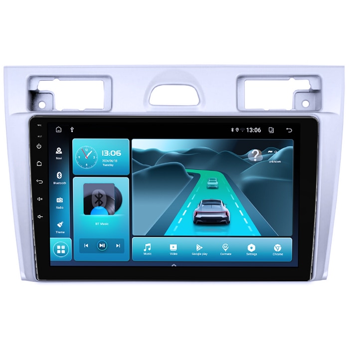 Специализирана навигация за Ford Fiesta MK5 2002-2008, Сива, 4GB RAM ...