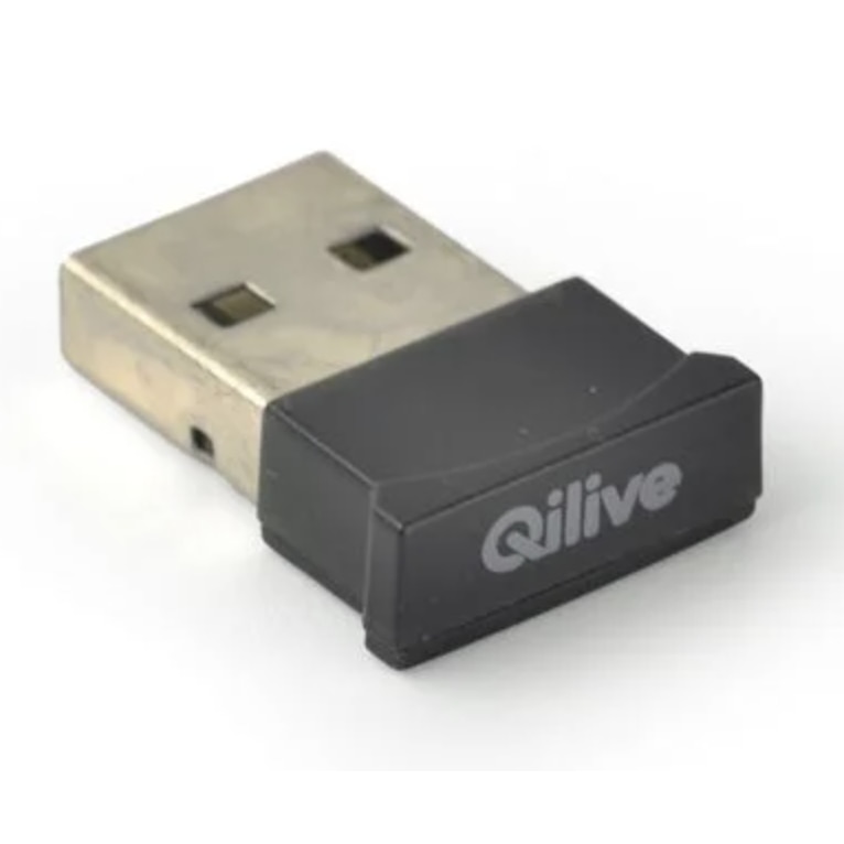 Adaptor USB Wireless Qilive Compact Bluetooth 5.0 – Raza de 10 Metri ...