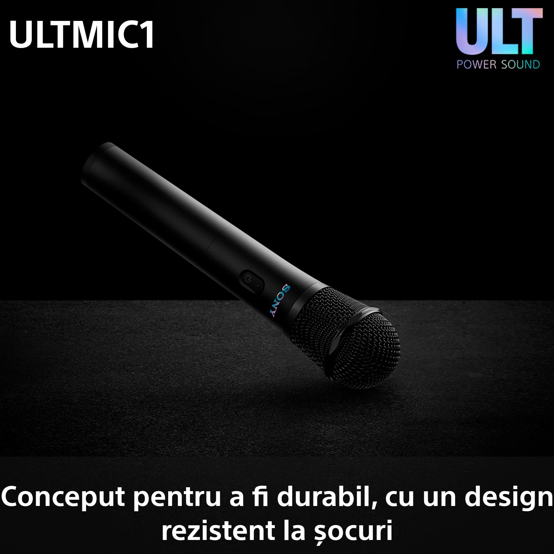 Set 2 microfoane wireless Sony ULT MIC, Receiver wireless, Advanced ...