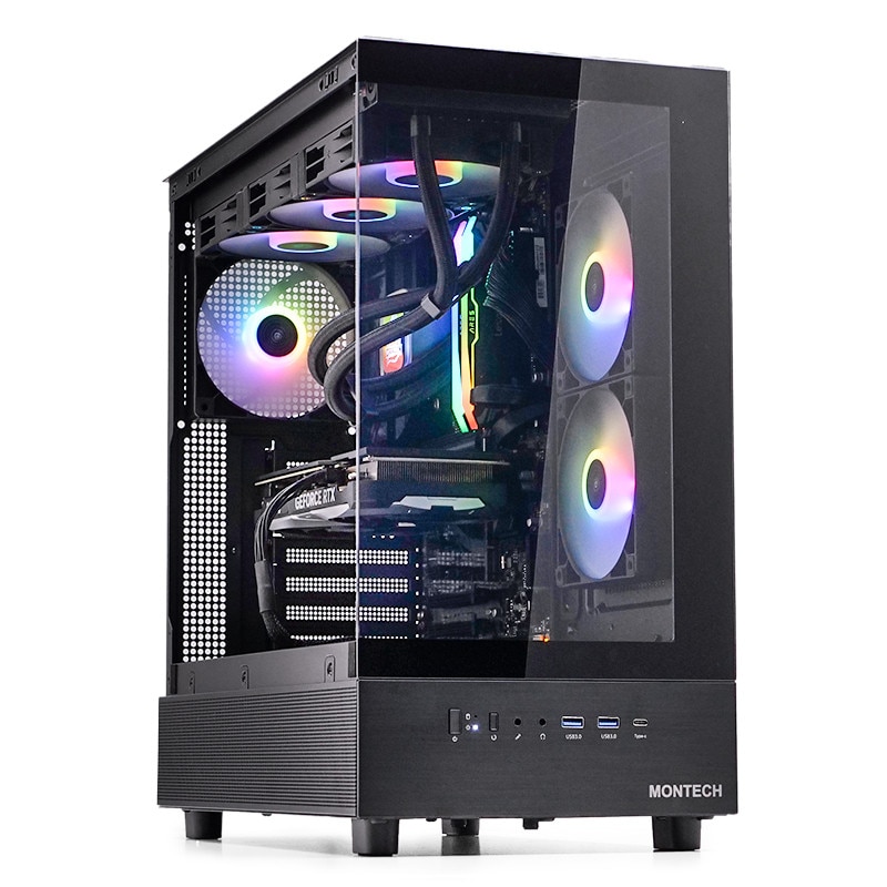 PC Gaming DRAGON Legendar Ultra Powered by AMD, AMD Ryzen 5 9600X 3.9GHz, 32GB DDR5, 2TB SSD, RX ...