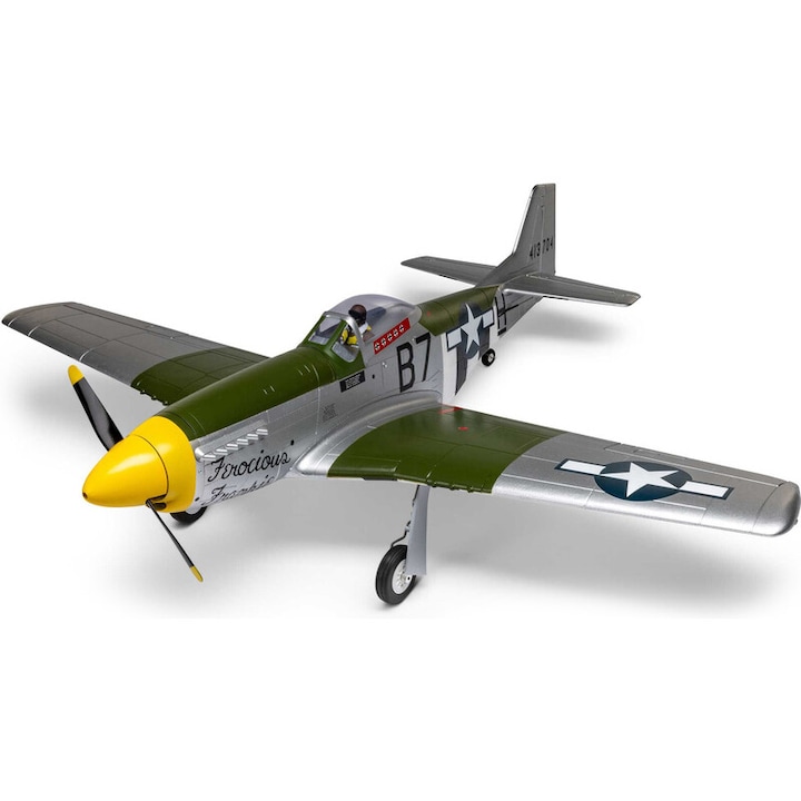 RC Airplane E-flite P-51D Mustang 1,0 m, "Ferocious Frankie" álcázás ...