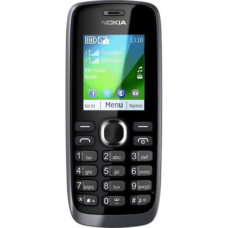 Nokia 112 mobiltelefon, Kártyafüggetlen, Dual SIM, Sötét Szürke - eMAG.hu