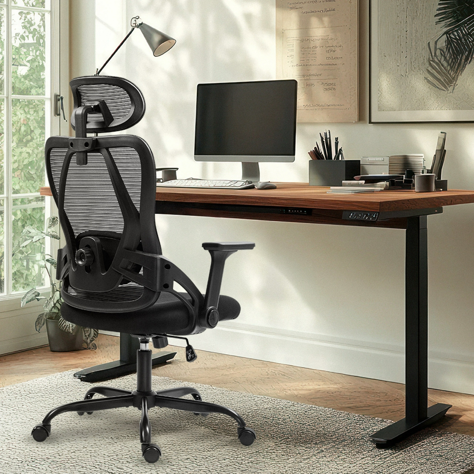 Scaun ergonomic de birou Mark Adler Manager 2.9, piston clasa 3 ...