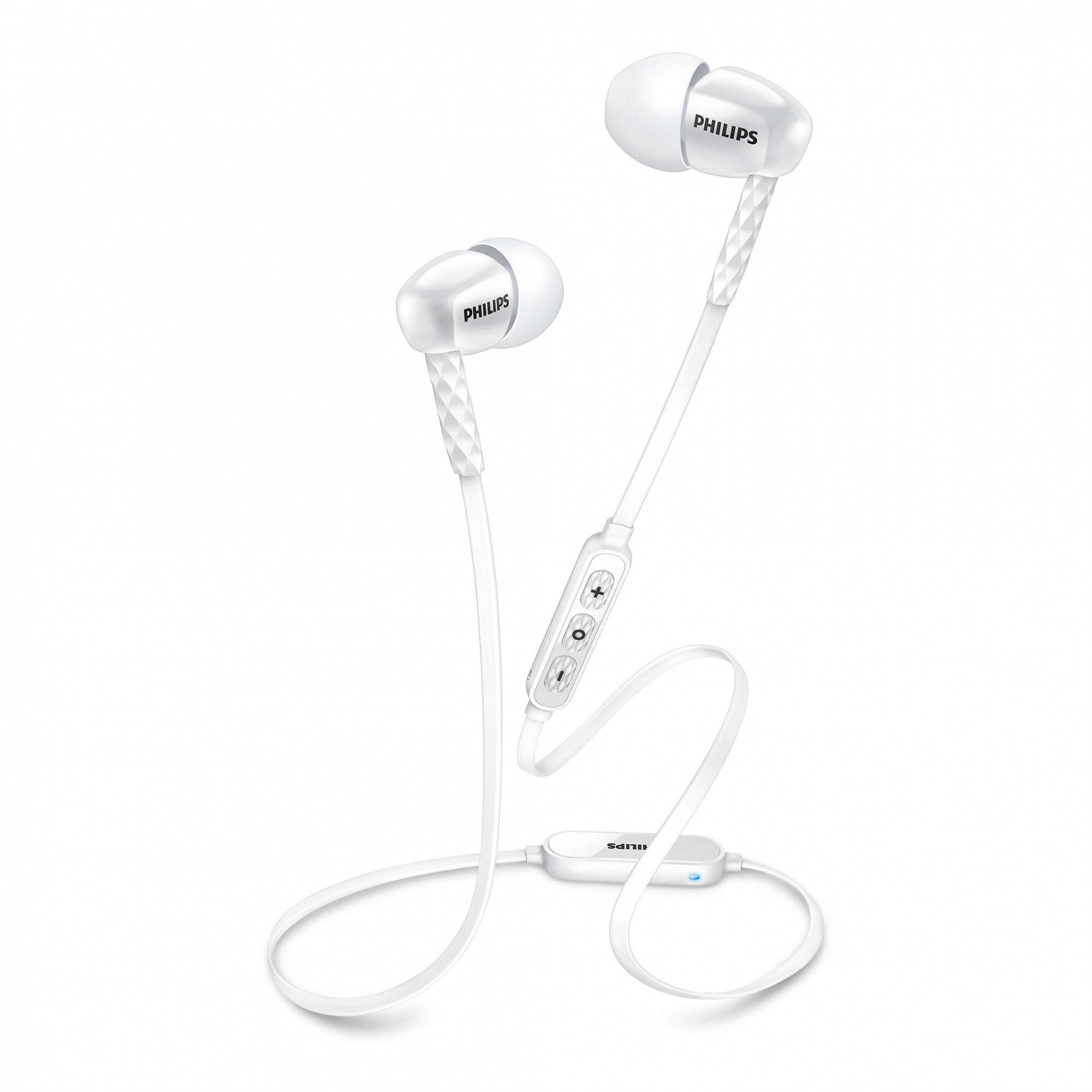 Casti in-ear PHILIPS SHB5850WT/00,bluetooth, Alb - eMAG.ro