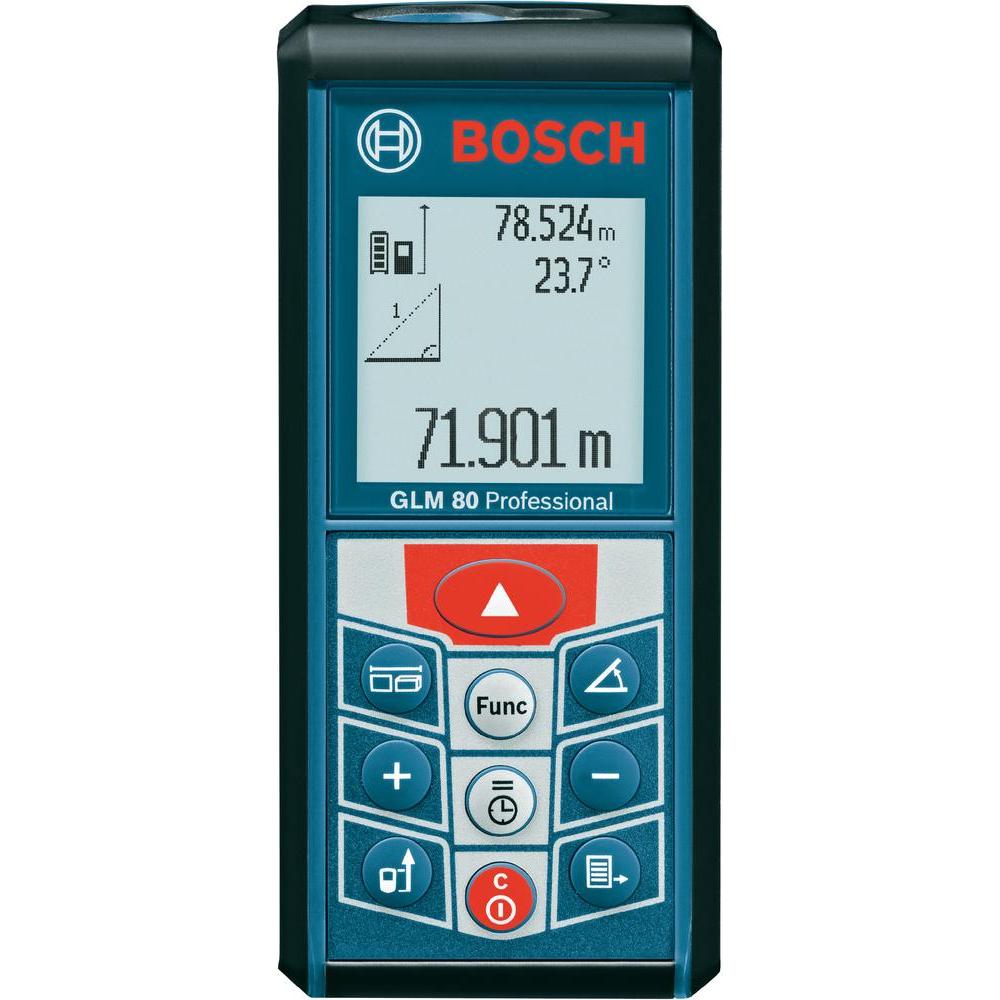 Telemetru laser Bosch Professional GLM 80 - eMAG.ro
