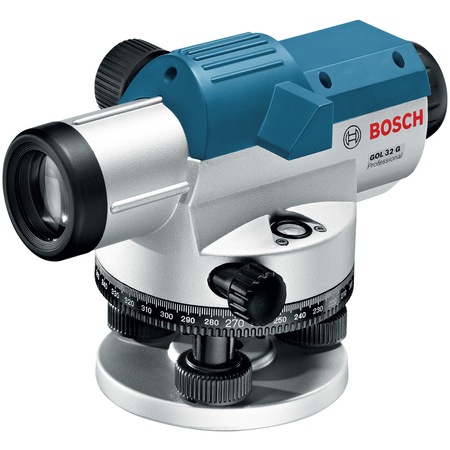 Nivela optica Bosch Professional GOL 32 G, 120 m domeniu lucru, 400 ...
