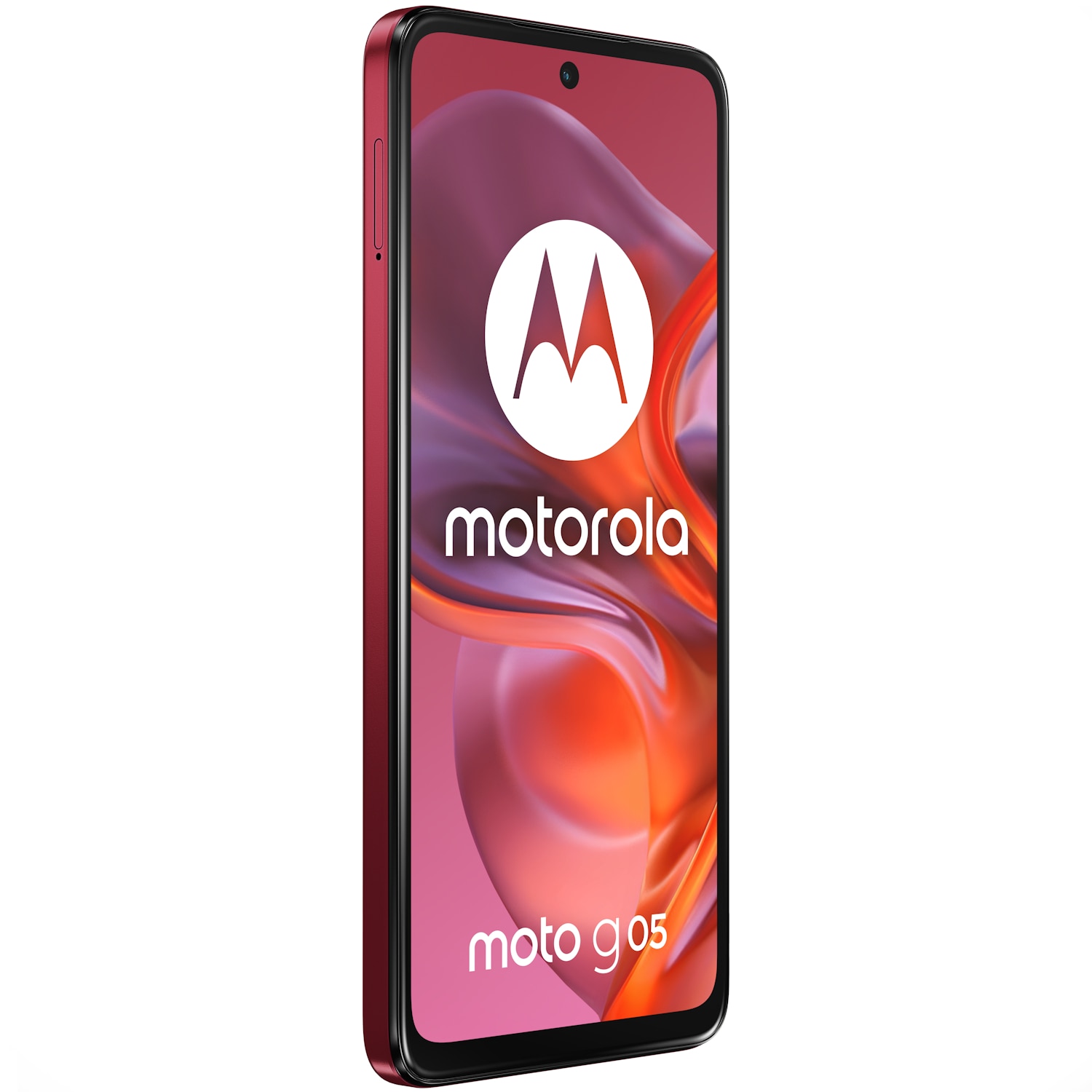 Telefon mobil Motorola moto g05, Dual SIM, 128GB, 4GB RAM, 5200 mAh, Plum Red - eMAG.ro