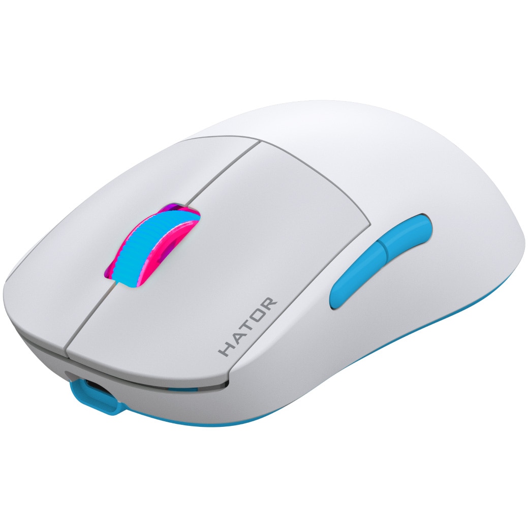 Mouse gaming wireless Hator Quasar Pro, 26K DPI, polling rate pana la ...