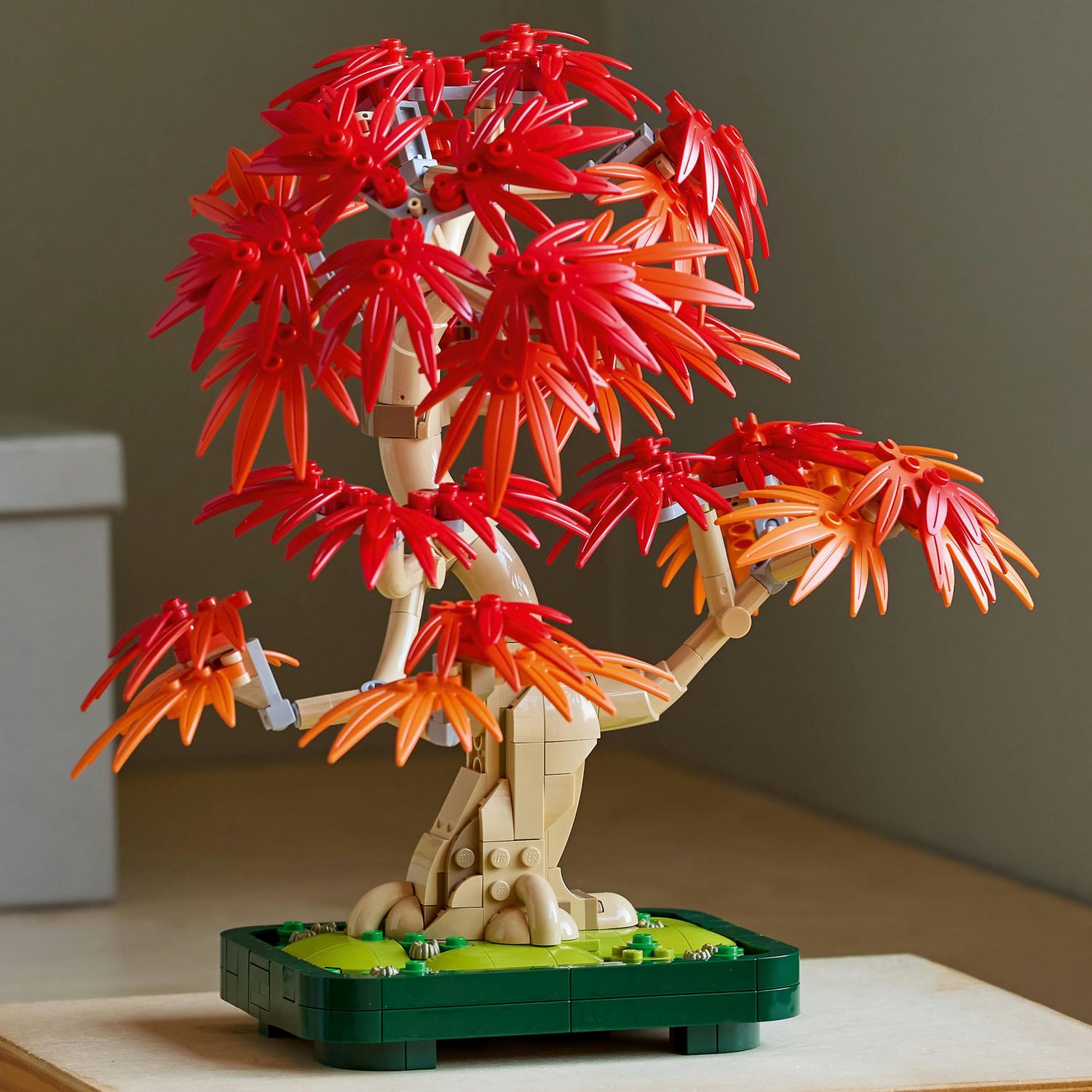 LEGO® Botanicals - Bonsai de artar japonez rosu 10348, 474 piese, Idei ...
