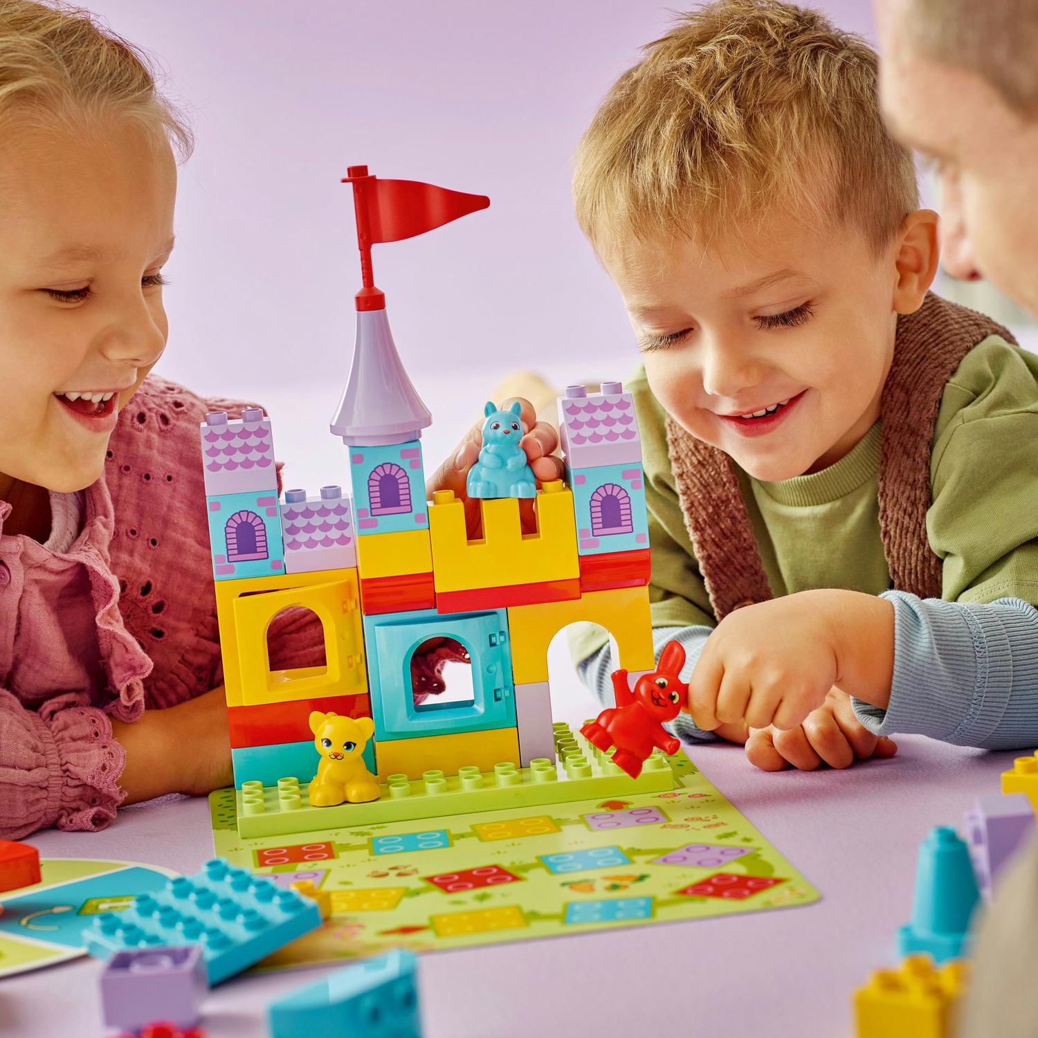 LEGO® DUPLO® - Jocul de la castelul Saltaretei 10450, 47 piese - eMAG.ro
