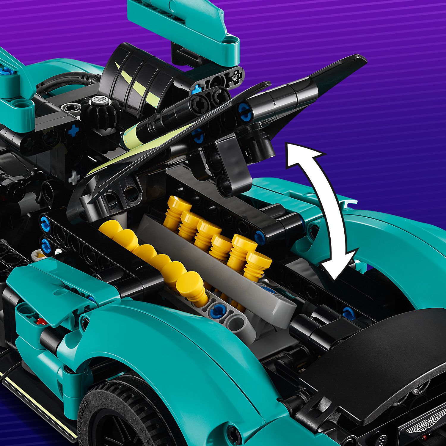LEGO® Technic - Aston Martin Valkyrie 42208, 707 piese - eMAG.ro