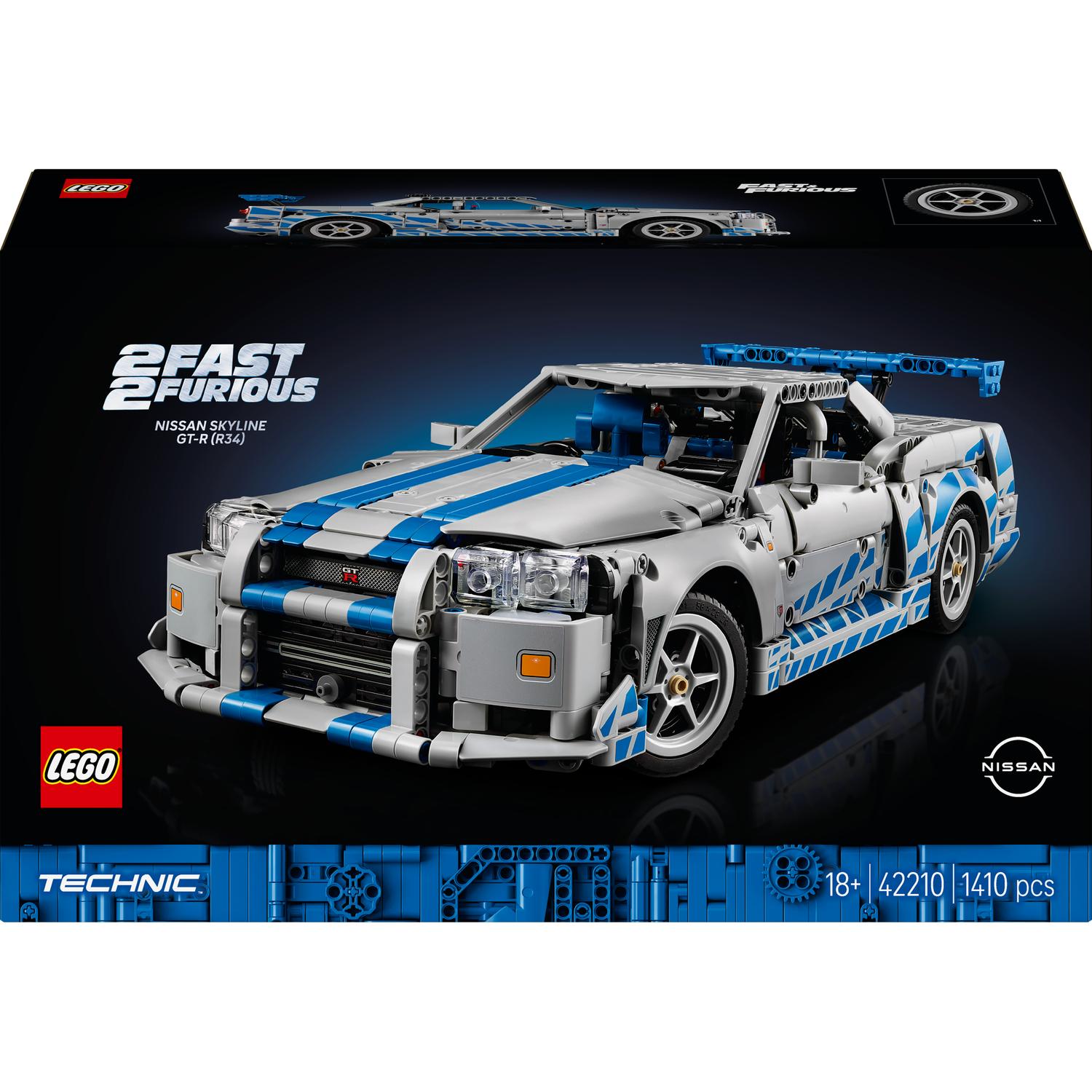 LEGO® Technic - Masina Nissan Skyline GT-R (R34) din Mai furios, mai ...