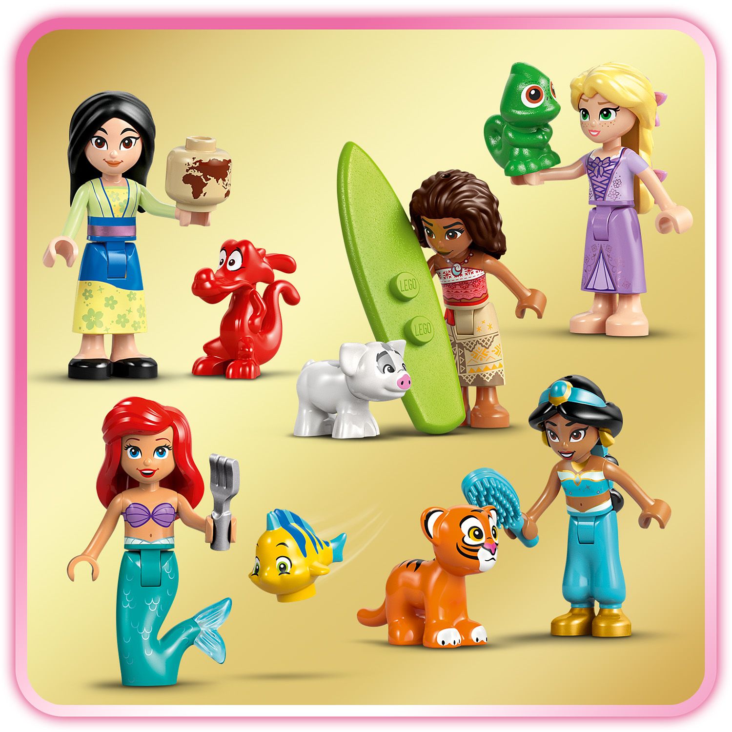 LEGO® Disney Princess - Castel de printesa si animalute regale 43267 ...
