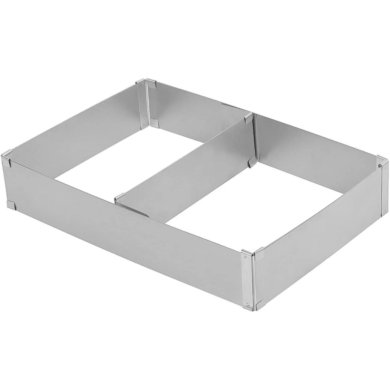 Forma Reglabila Metalica pentru Copt Dreptunghiulara cu Separeu - eMAG.ro