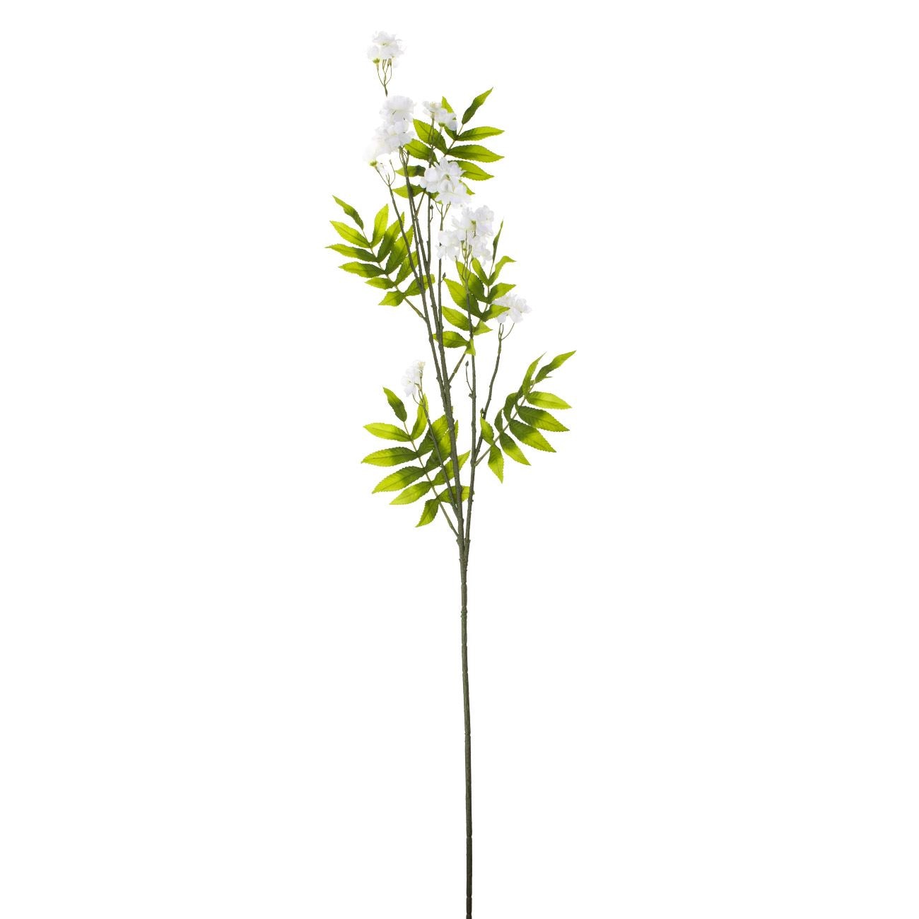 Floare artificiala cu tulpina lunga & flori albe 105cm - eMAG.ro