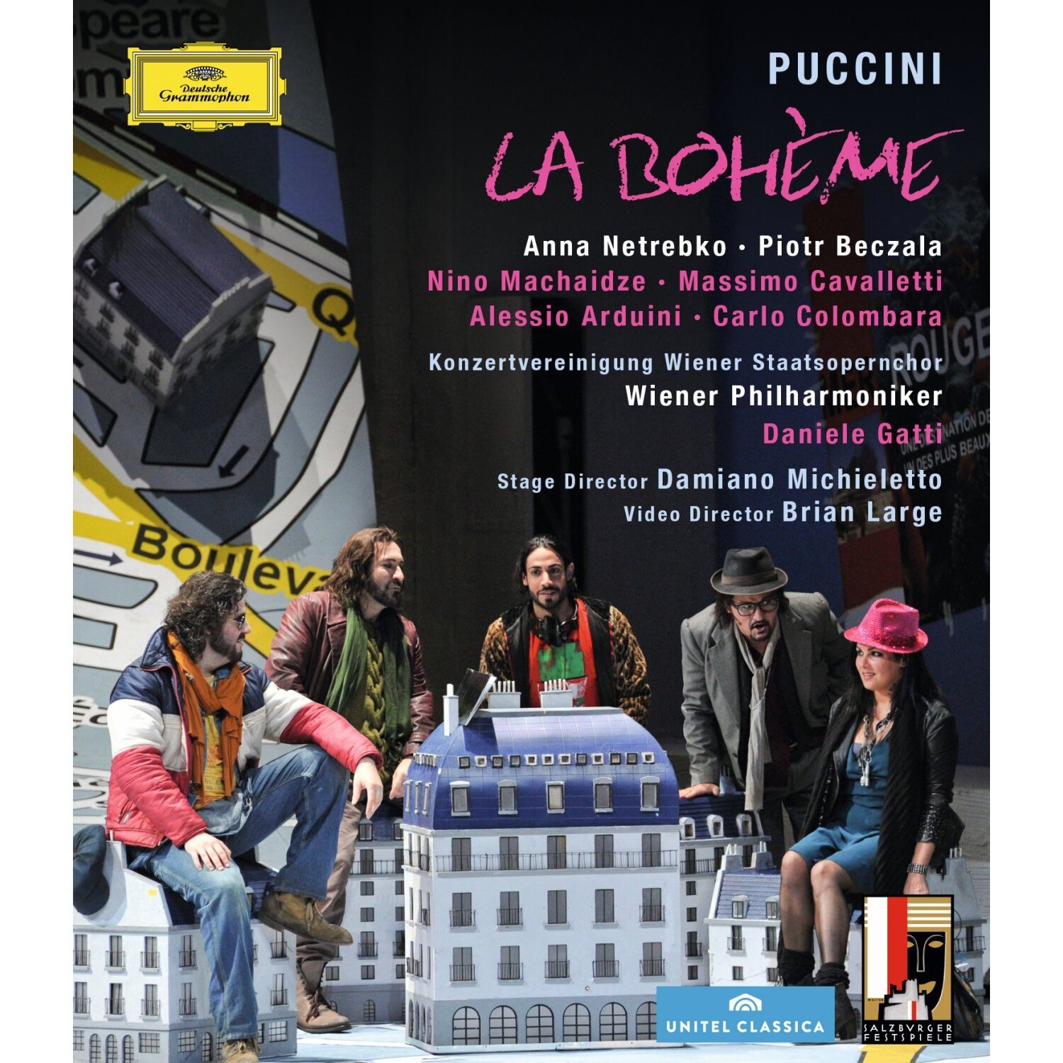 Anna Netrebko, Nino Machaidze, Piotr Beczala - Puccini: La Bohème - Blu ...