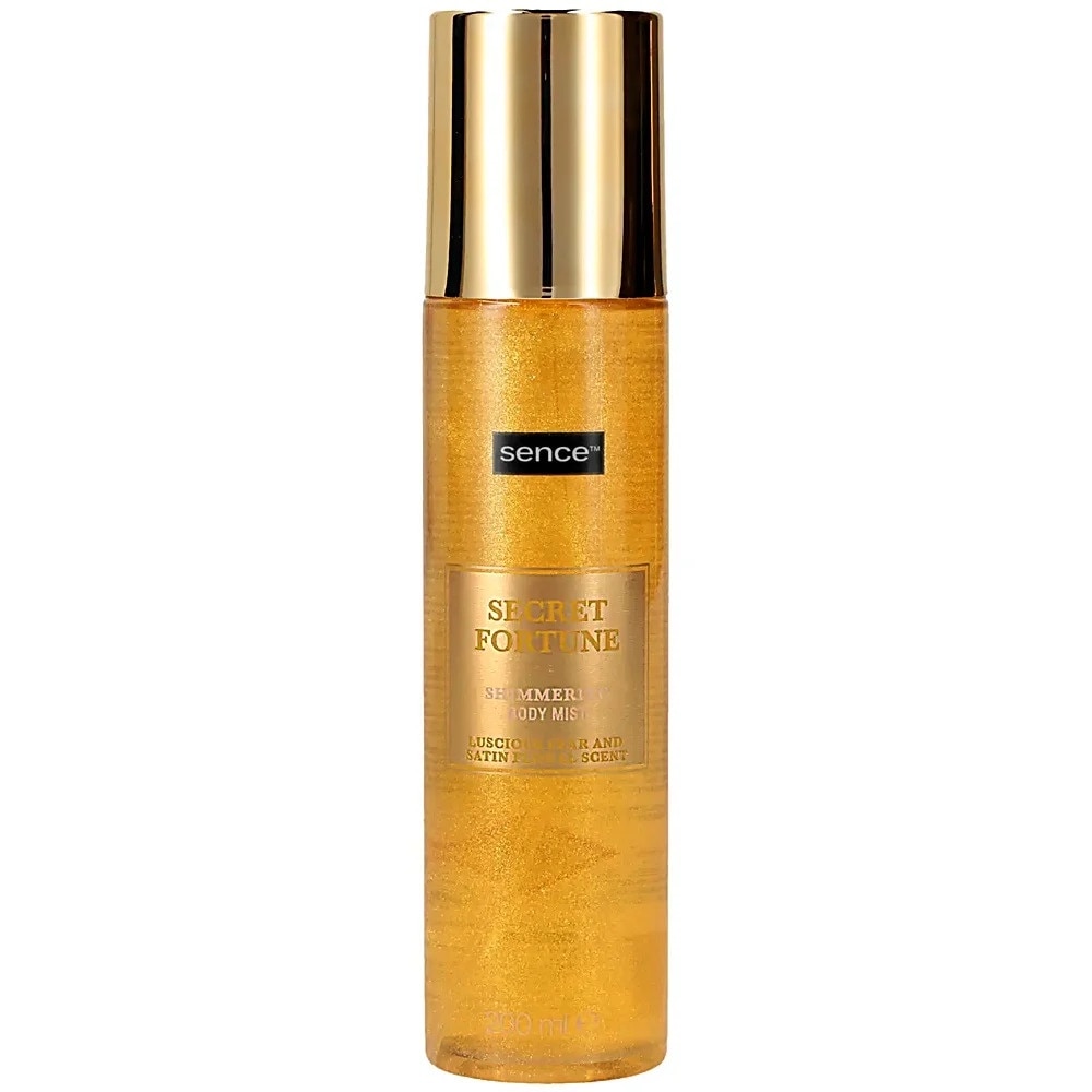 Spray de Corp cu Sclipici Sence Secret Fortune Gold, Parfum Luxos ...