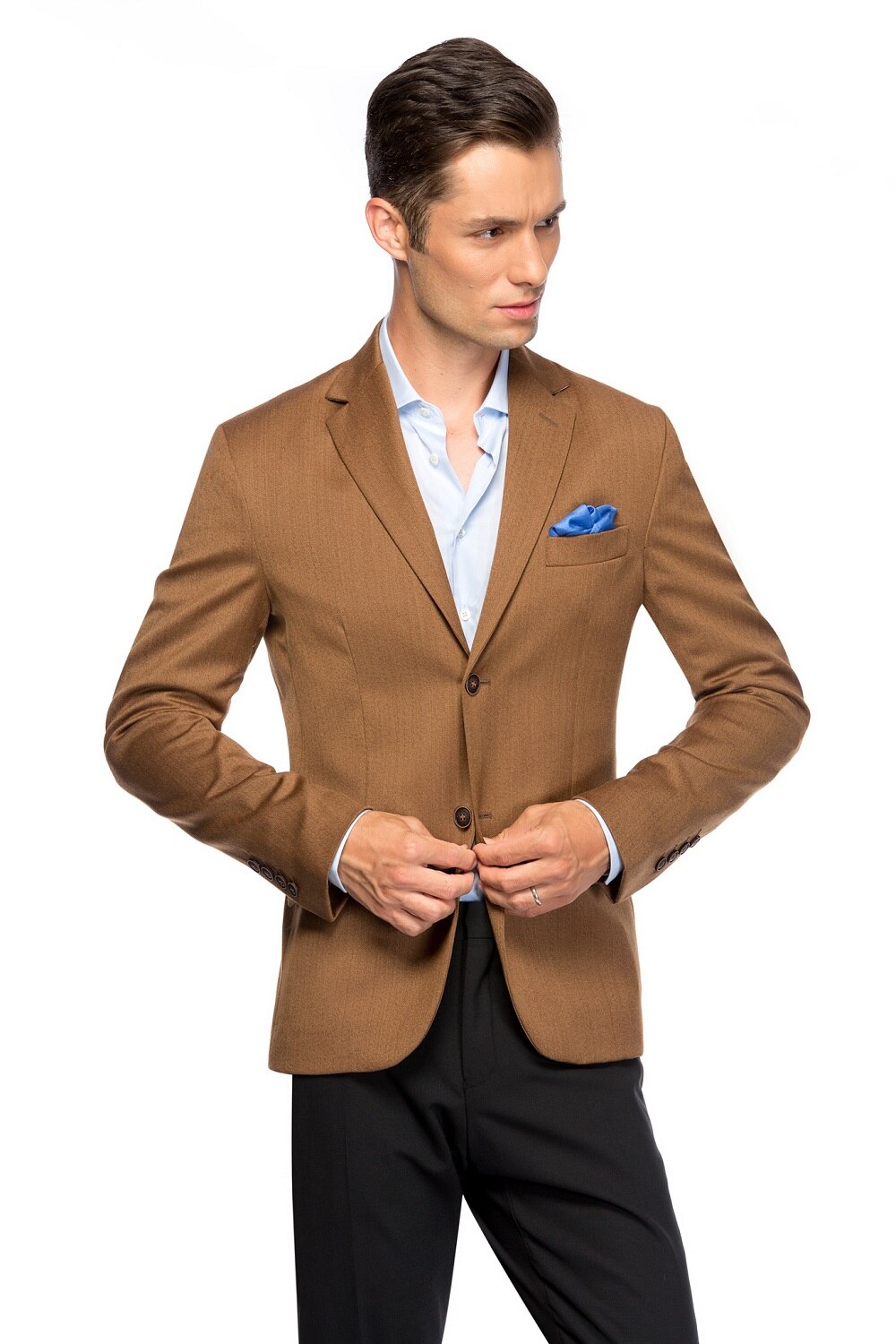 Sacou Barbatesc Clasic Antonio Gatti S002 Col01 46 - eMAG.ro