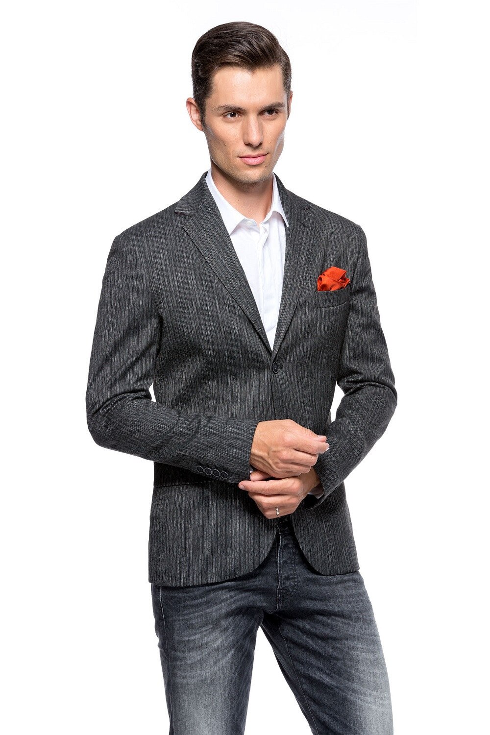 Sacou Barbatesc Clasic Antonio Gatti S002 Col08 46 - eMAG.ro