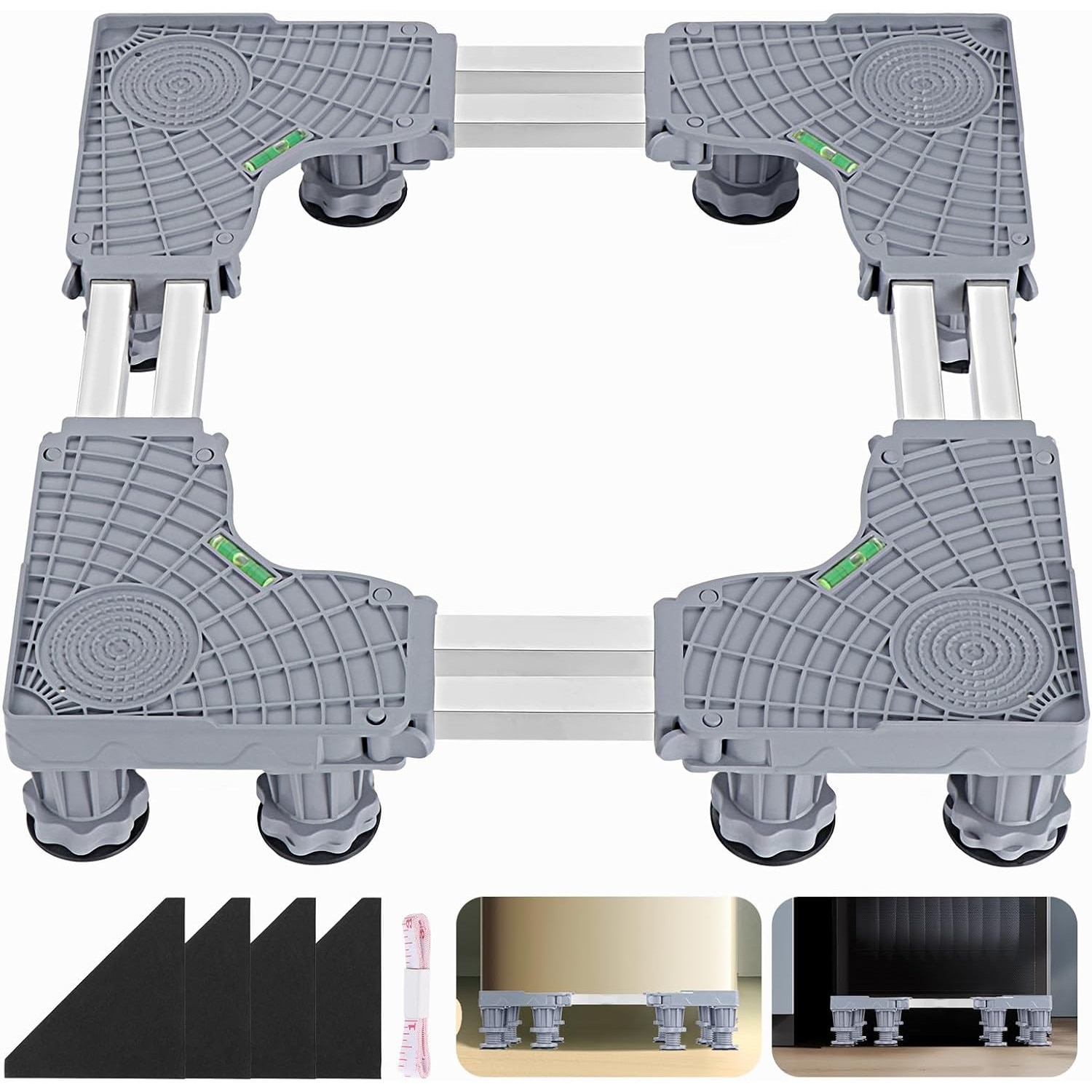Suport pentru masina de spalat/ frigider/ aragaz, BYONDSELF®, Suport cu ...
