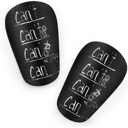 Set 2 aparatori mini pentru fotbal, Plastic, Negru - eMAG.ro