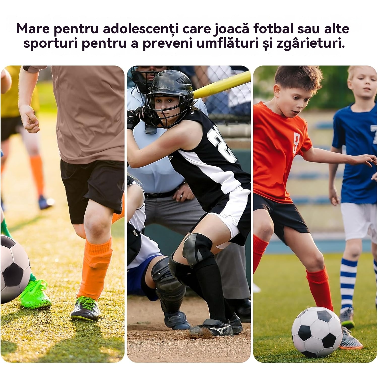 Set 2 aparatori mini pentru fotbal, Plastic, Negru - eMAG.ro