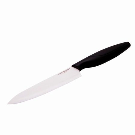Cutit ceramic de bucatarie Chef TB, 15 cm, Negru/Alb - eMAG.ro