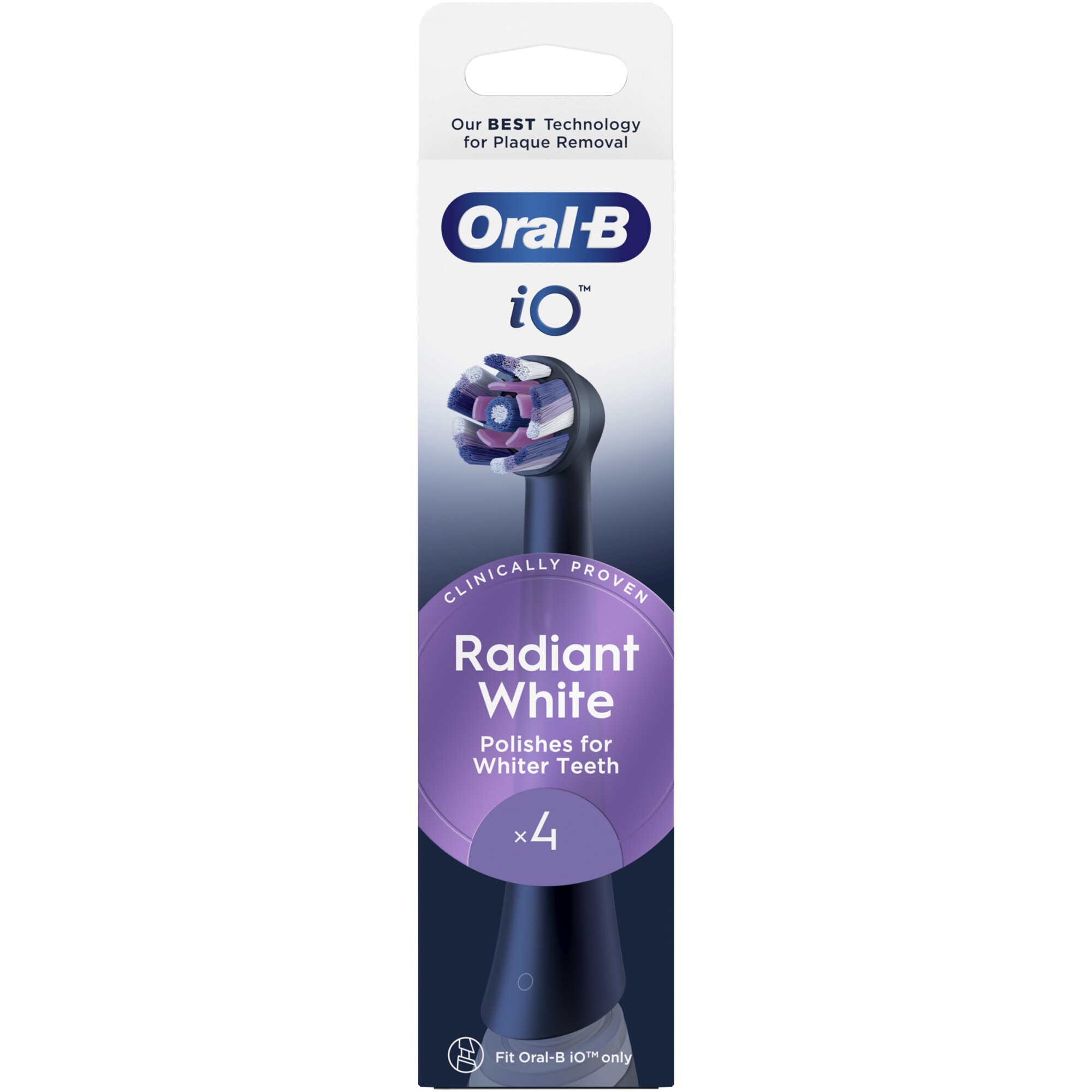 Rezerve periuta de dinti Oral-B iO Radiant White, compatibile doar cu ...