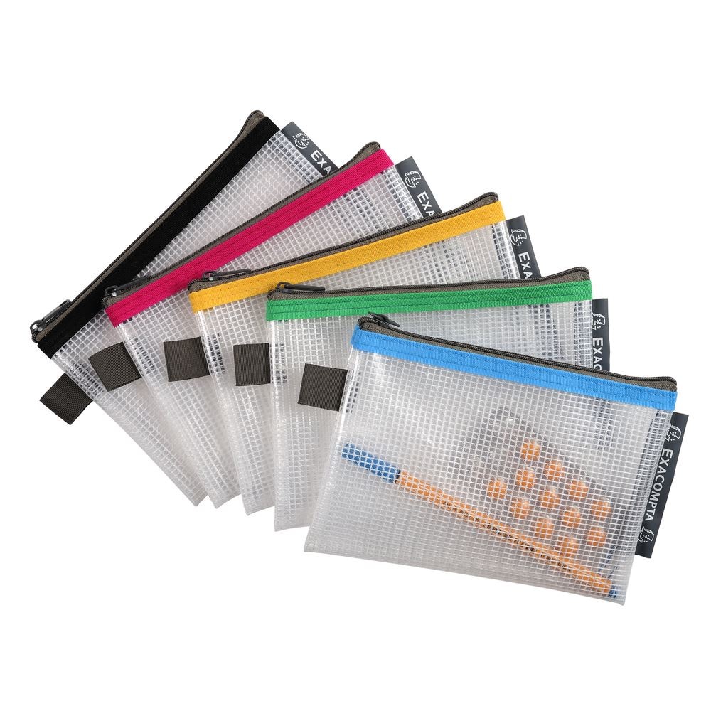 Mapa protectie, inchidere fermoar, A6, PP, transparent - eMAG.ro
