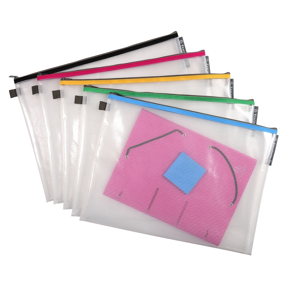 Mapa protectie, inchidere fermoar, A3, transparent - eMAG.ro