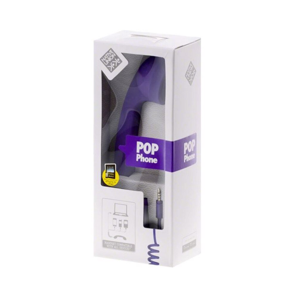 Receptor retro Moshi Moshi Pop Native Union, Purple - eMAG.ro