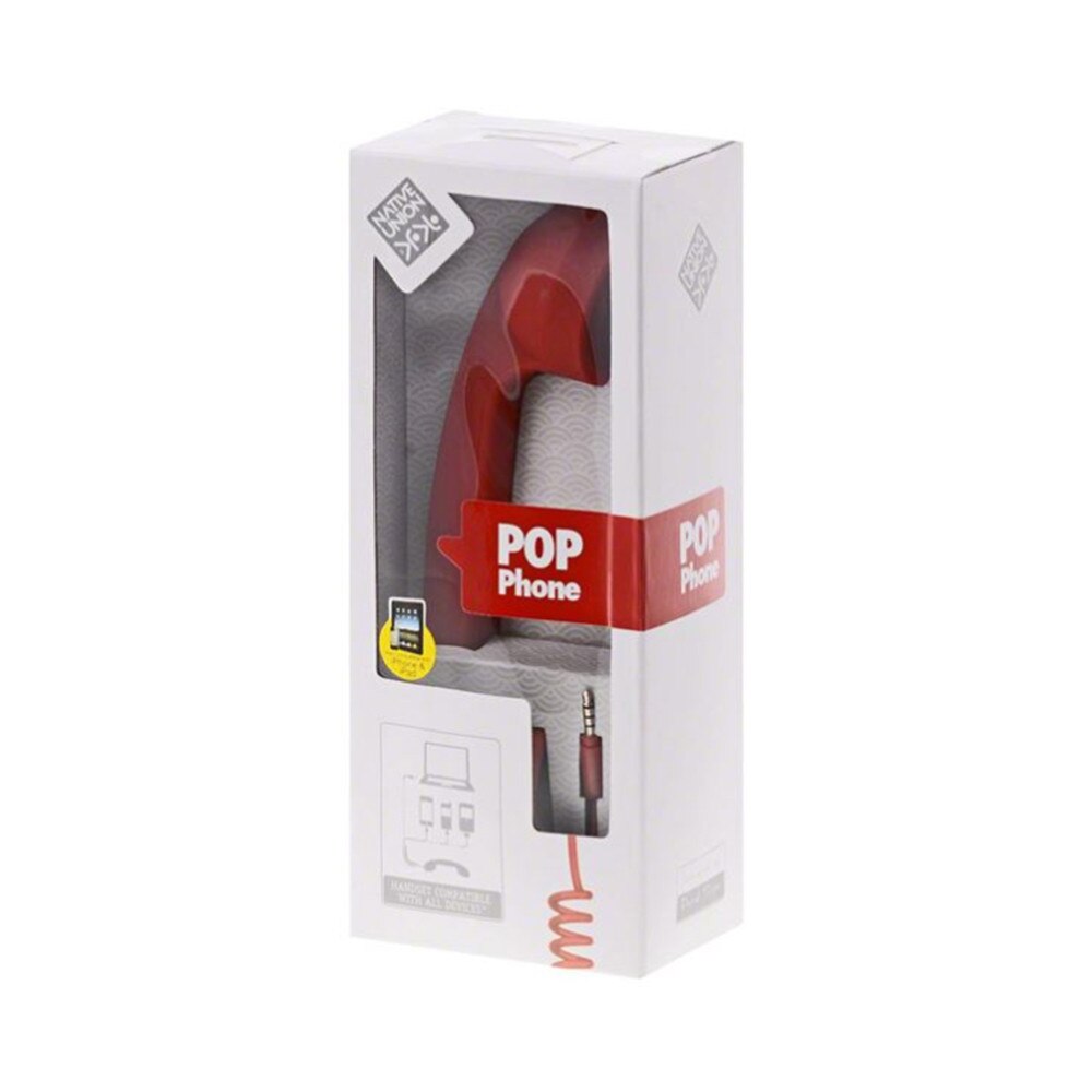 Receptor retro Moshi Moshi Pop Native Union, Red - eMAG.ro
