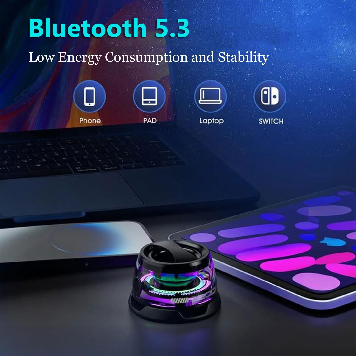 Boxa Portabila Bluetooth Rezistenta la Apa IPX7 cu Magnet, Atasare ...