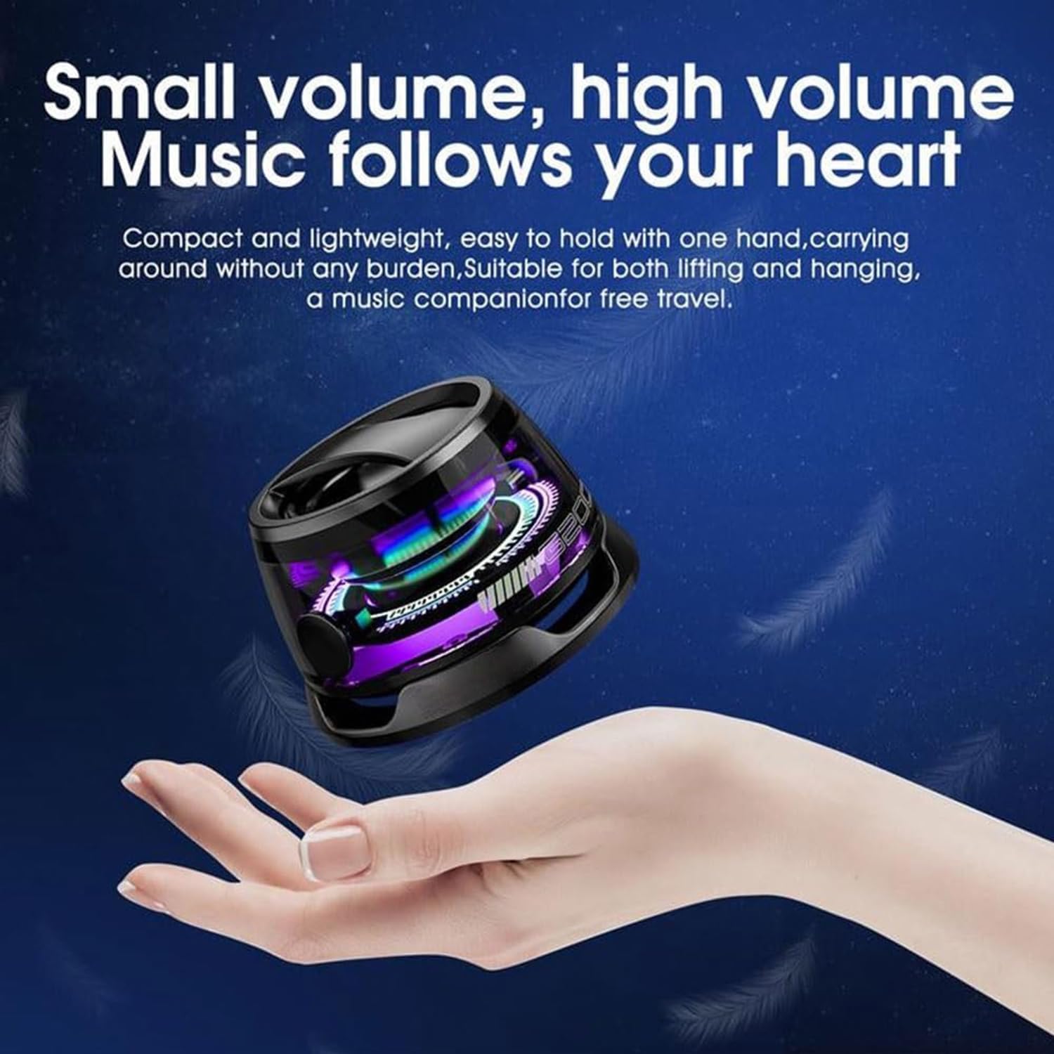 Boxa Portabila Bluetooth Rezistenta la Apa IPX7 cu Magnet, Atasare ...