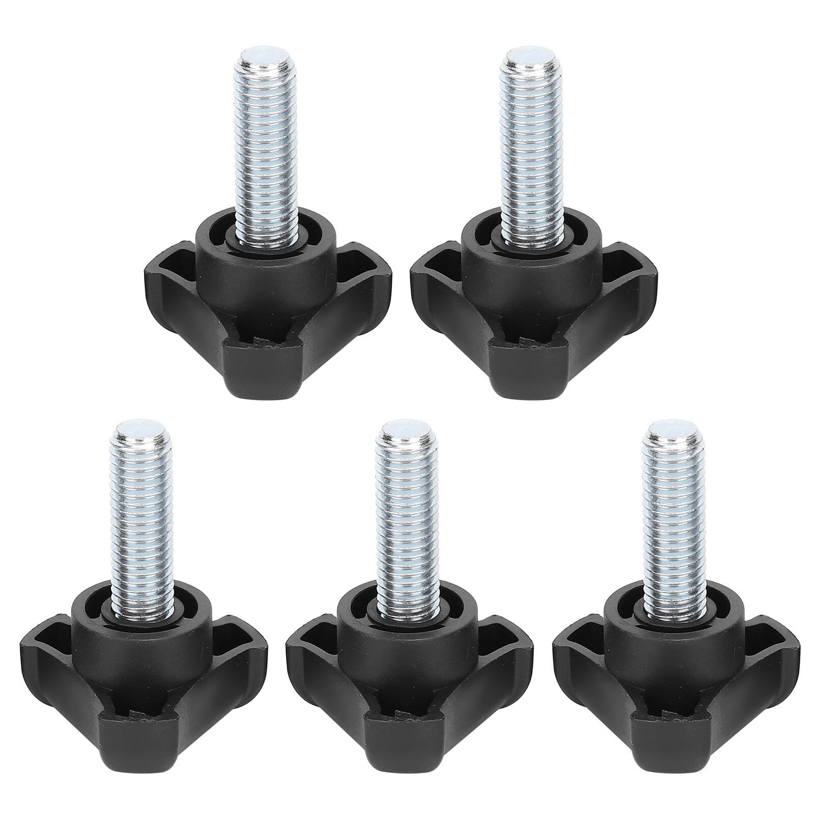 Set 5 suruburi din plastic M10 cu cap triunghiular, 30mm, Enforose ...