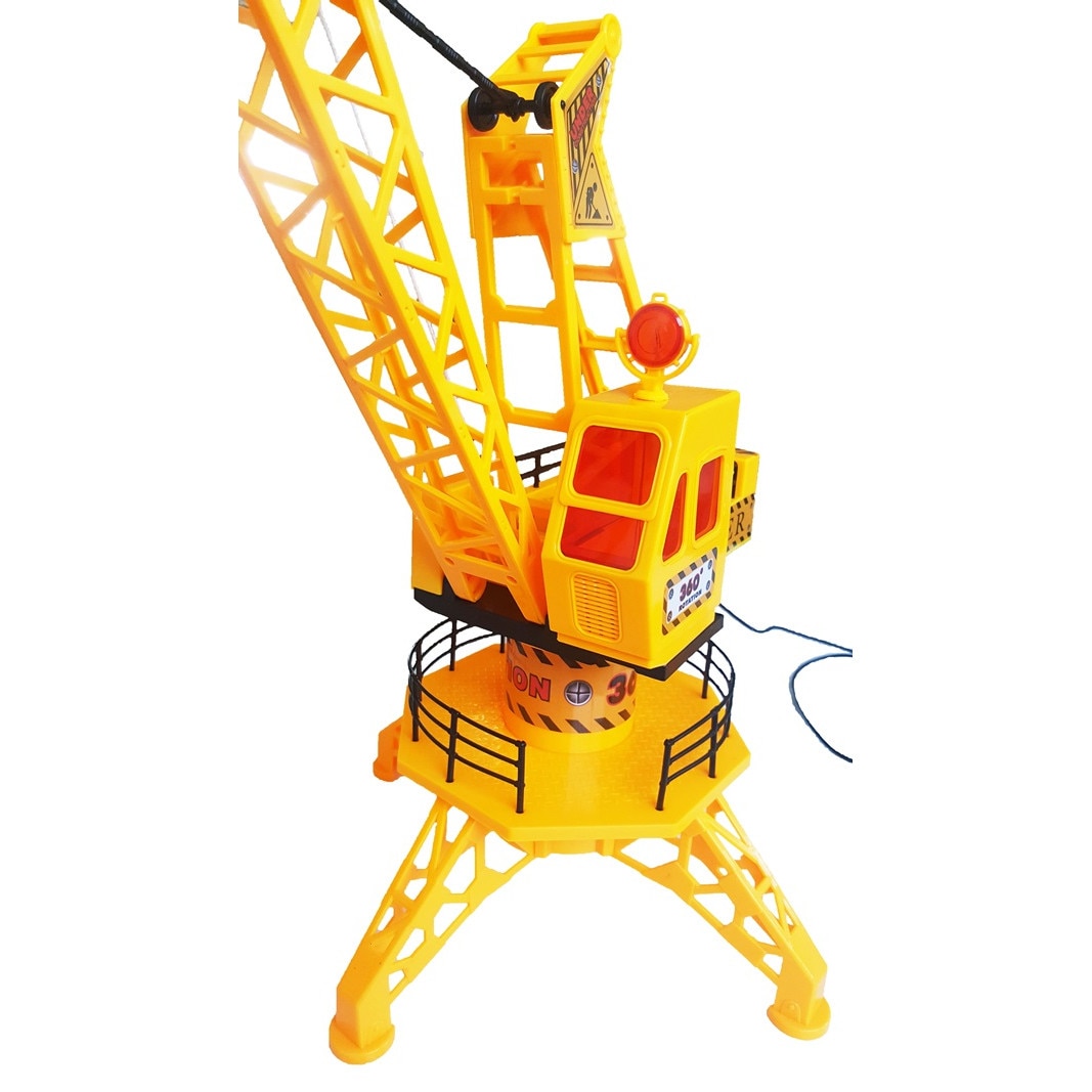 Macara cu telecomanda, 64 cm Inaltime, Rotire 360, Ridicare/Coborare ...