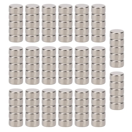 Set 100 magneti de neodim super puternici industriali in forma rotunda ...