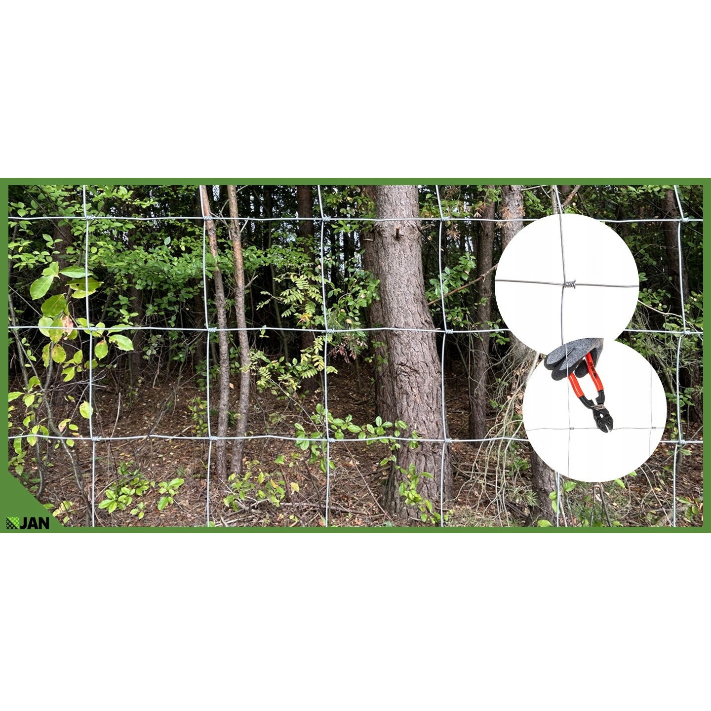 Plasa de imprejmuire forestiera, Metalica, Zincata, 125/13/15 l ...