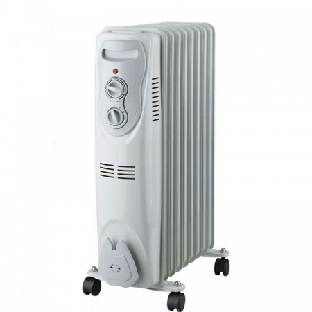 Маслен радиатор DeLonghi KH 770920, 2500 W, 9 ребра - eMAG.bg
